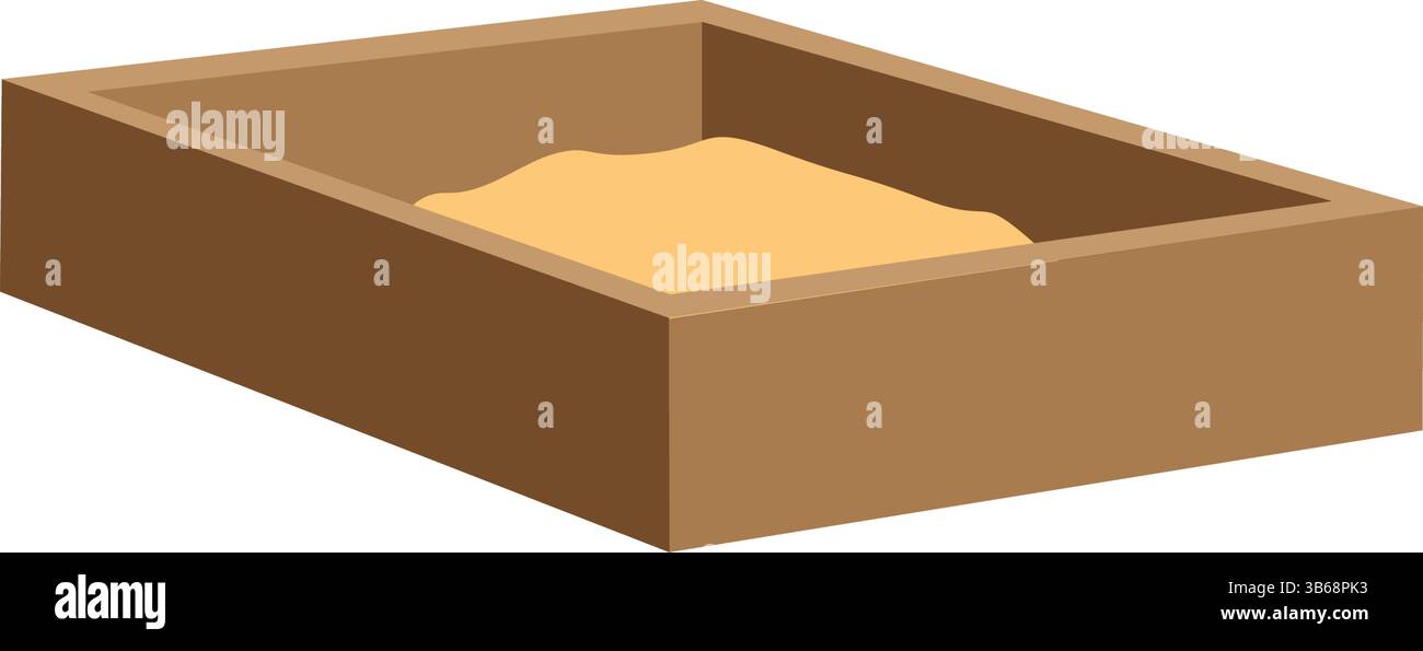 Sand box children Stock Vector Images - Alamy