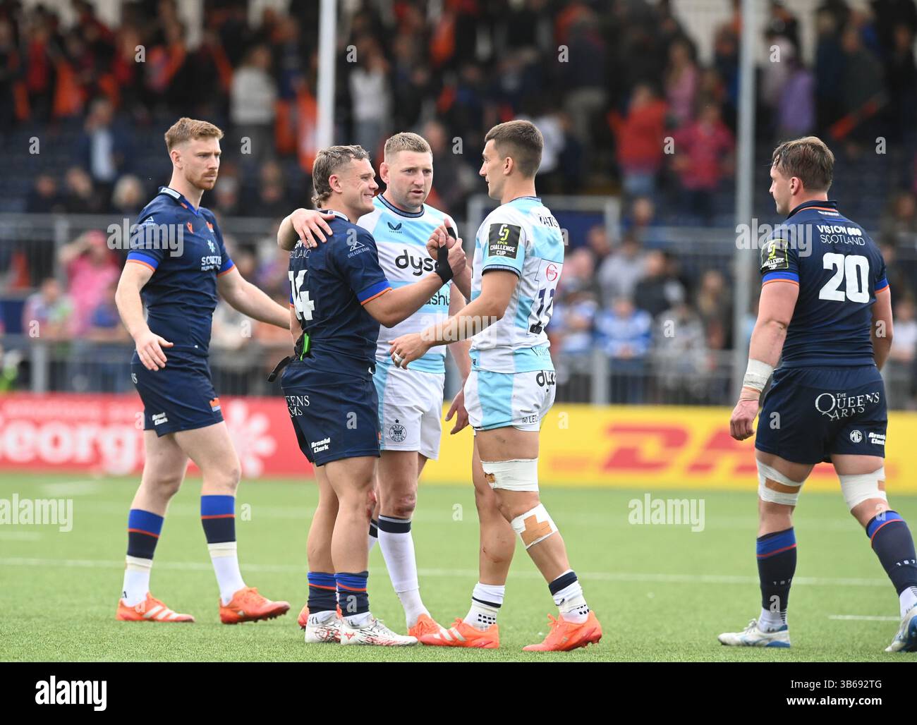Hive Stadium Edinburgh.Scotland, UK. 3rd May, 2025. EPCR Challenge Cup ...