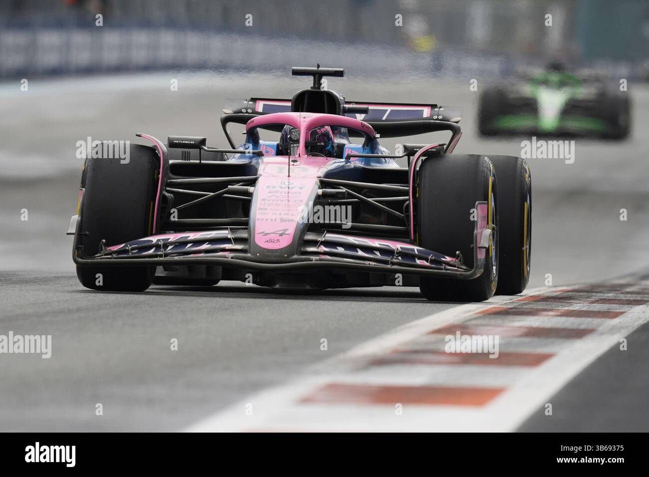 Alpine driver Pierre Gasly of France steers his car during the Sprint ...