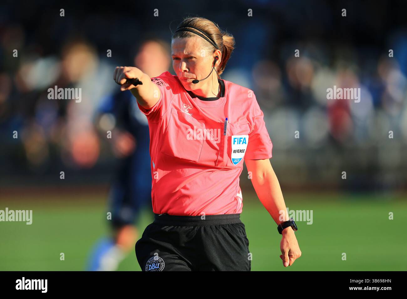 Copenhagen, Denmark. 02nd May, 2025. Referee Frida Klarlund seen during ...