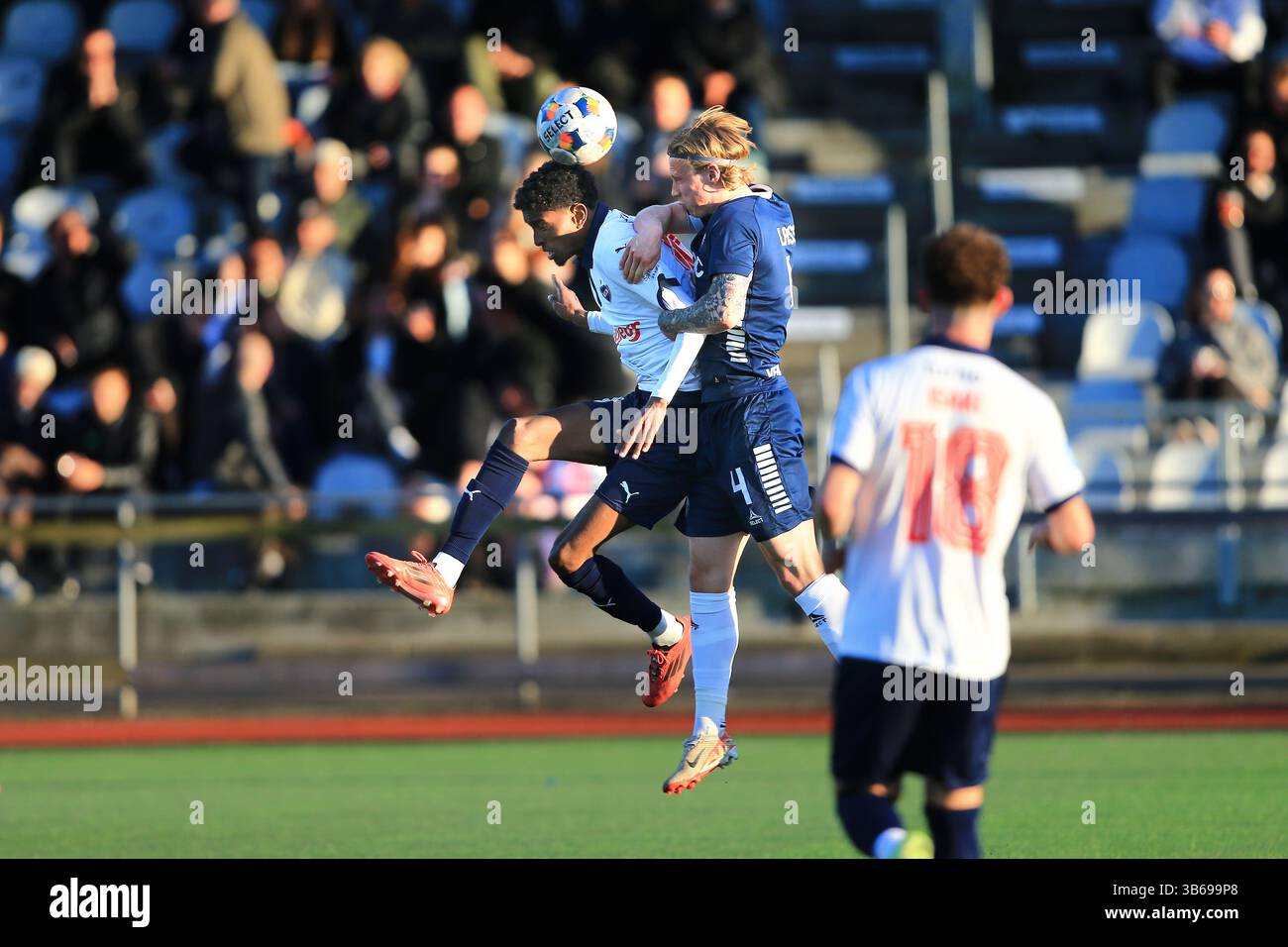 Copenhagen, Denmark. 02nd May, 2025. Osman Addo (10) of B.93 and Mikkel ...