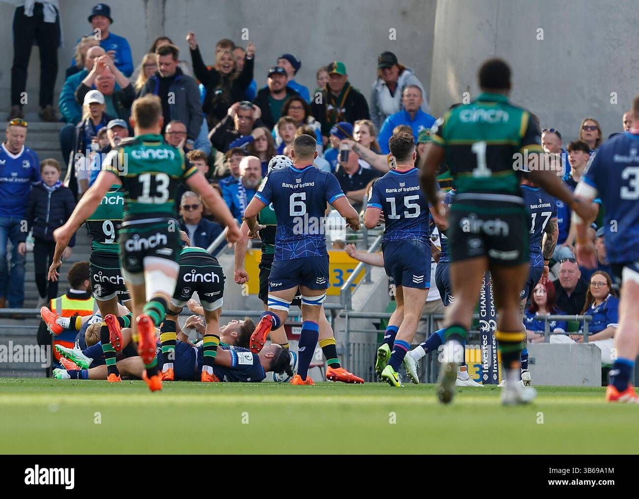 Aviva Stadium, Dublin, Ireland. 3rd May, 2025. Investec Champions Cup ...