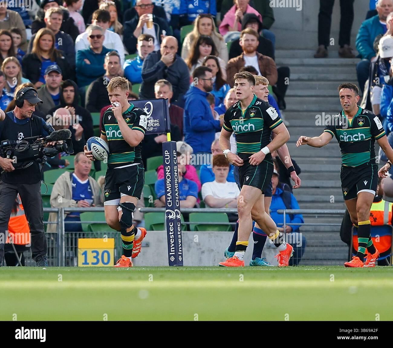 Aviva Stadium, Dublin, Ireland. 3rd May, 2025. Investec Champions Cup ...