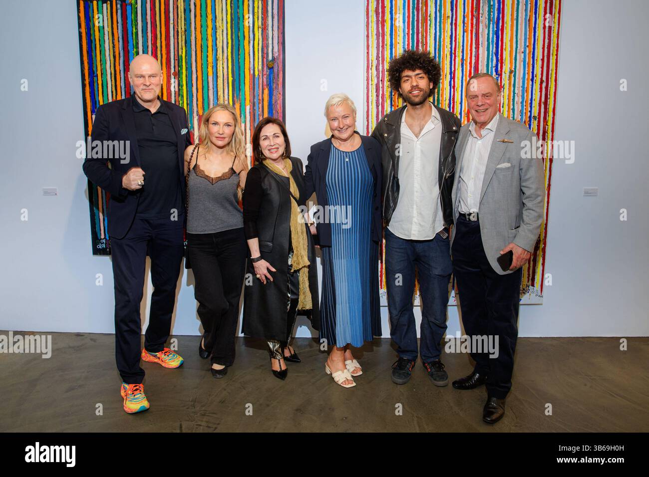 Kunst - Noah Becker Vernissage Face the Fear Marcus Deschler, Liv ...