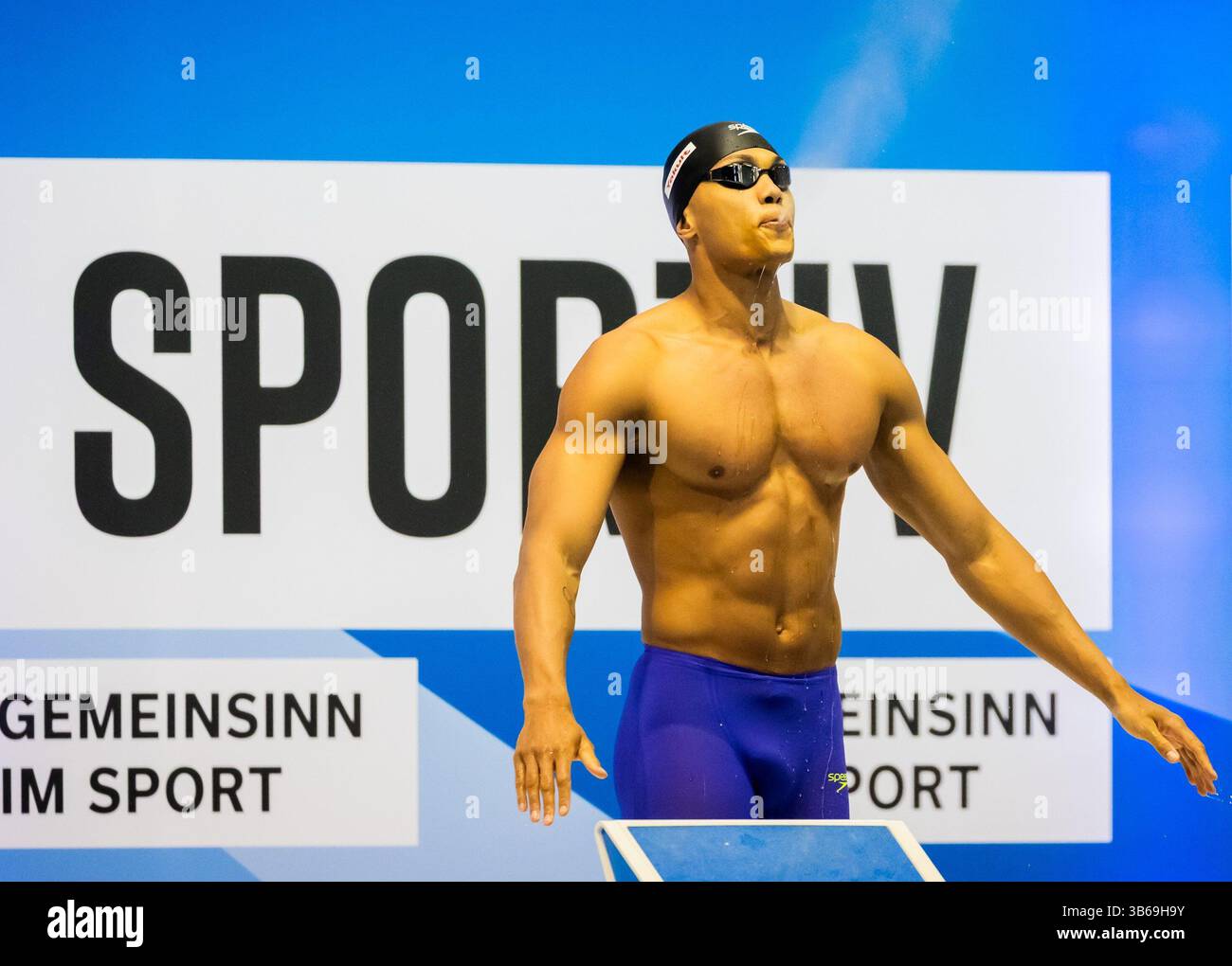 03 May 2025, Berlin: Swimming: German Championships, SSE ...