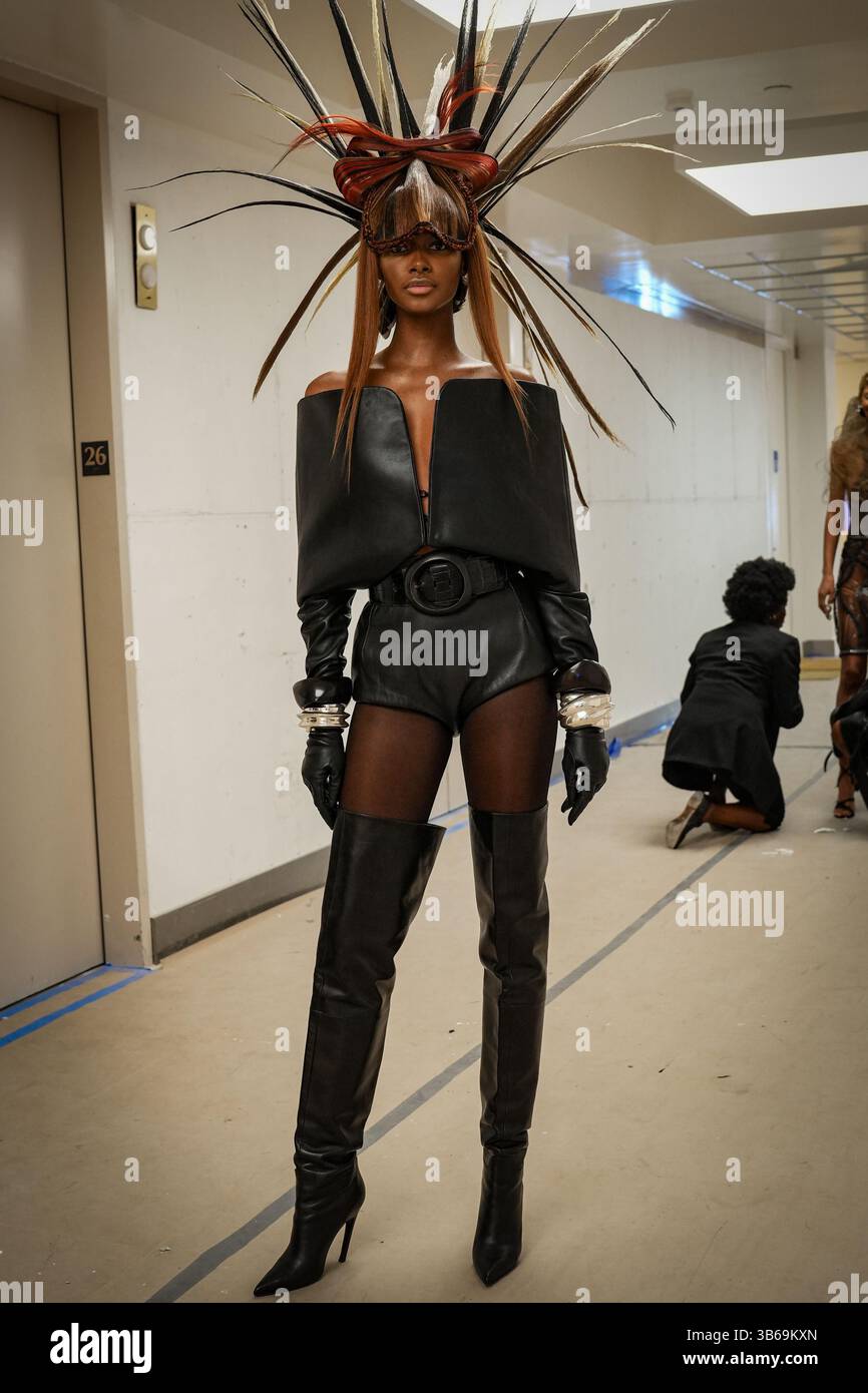 New York, New York, USA. 3rd May, 2025. (new) black hair re-imagined ...