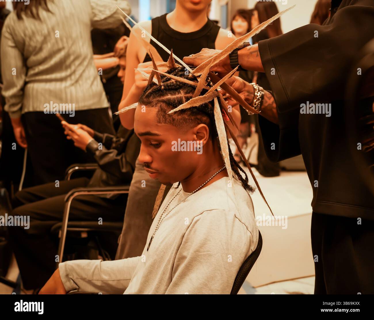 New York, New York, USA. 3rd May, 2025. (new) black hair re-imagined ...