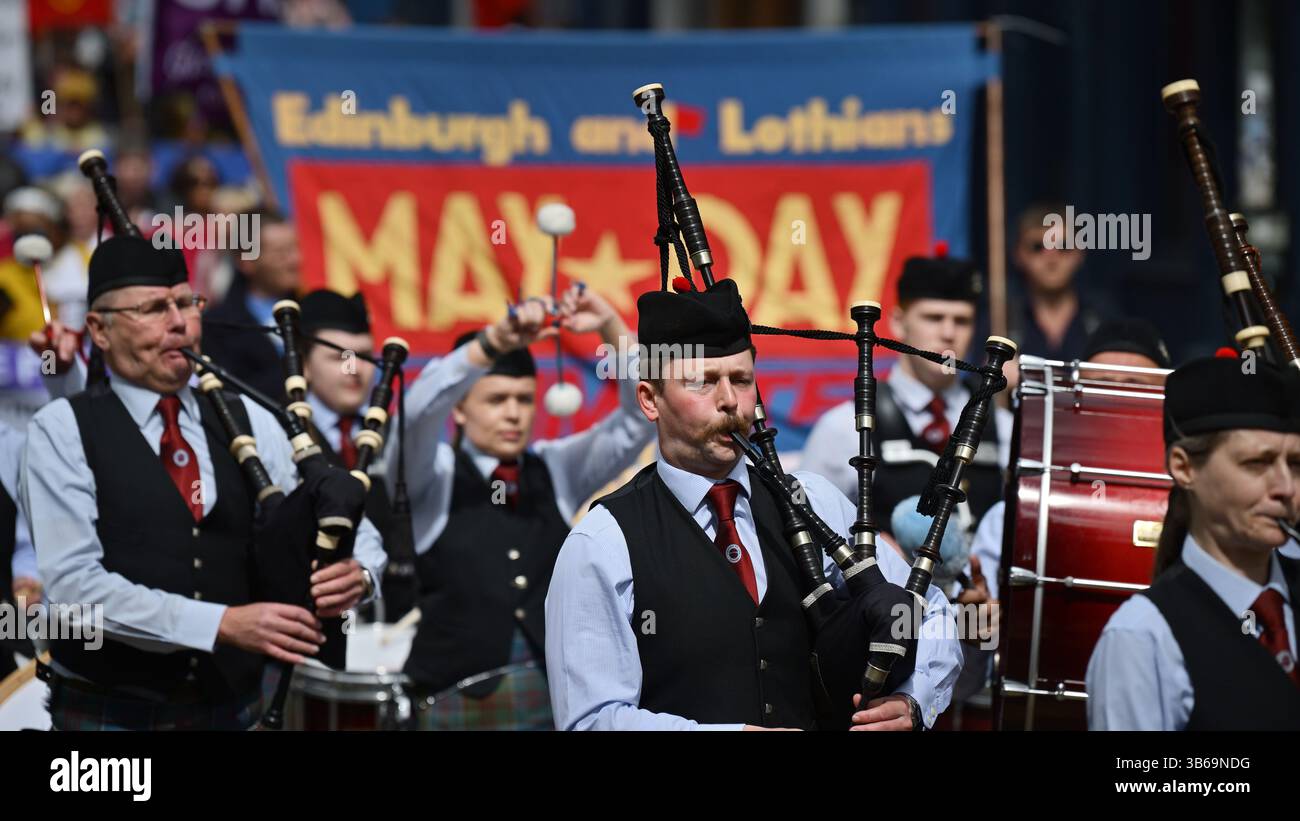 Edinburgh Scotland, UK 03 May 2025. Edinburgh May Day 2025 celebration ...