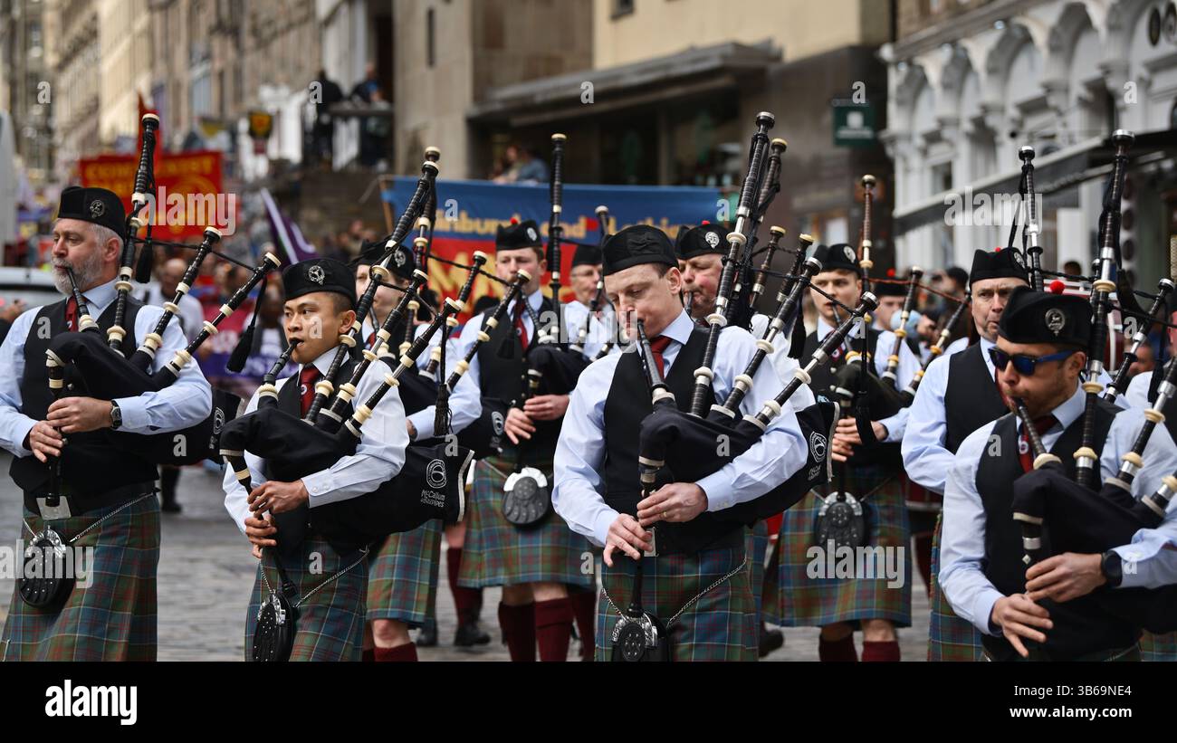 Edinburgh Scotland, UK 03 May 2025. Edinburgh May Day 2025 celebration ...