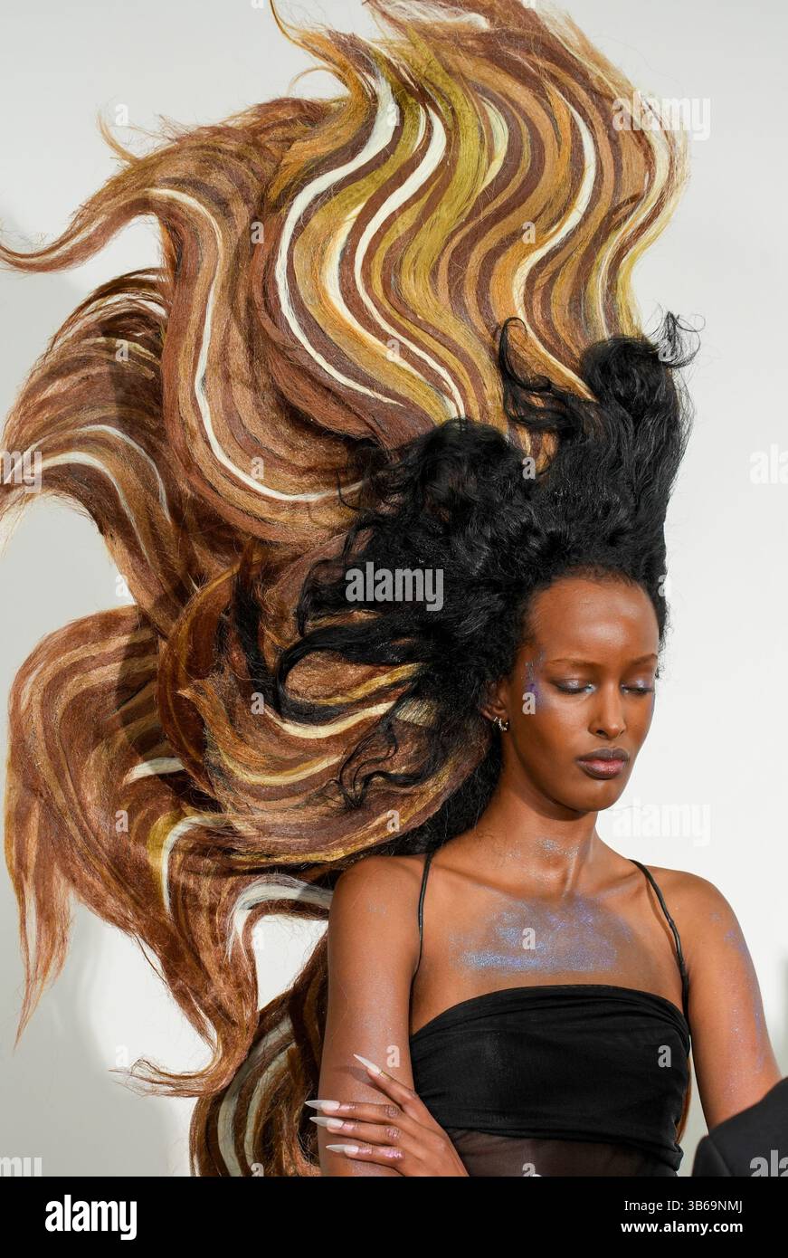 New York, New York, USA. 2nd May, 2025. Black hair re-imagined, the new ...