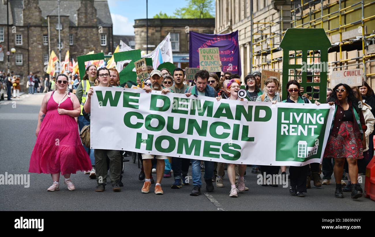 Edinburgh Scotland, UK 03 May 2025. Edinburgh May Day 2025 celebration ...