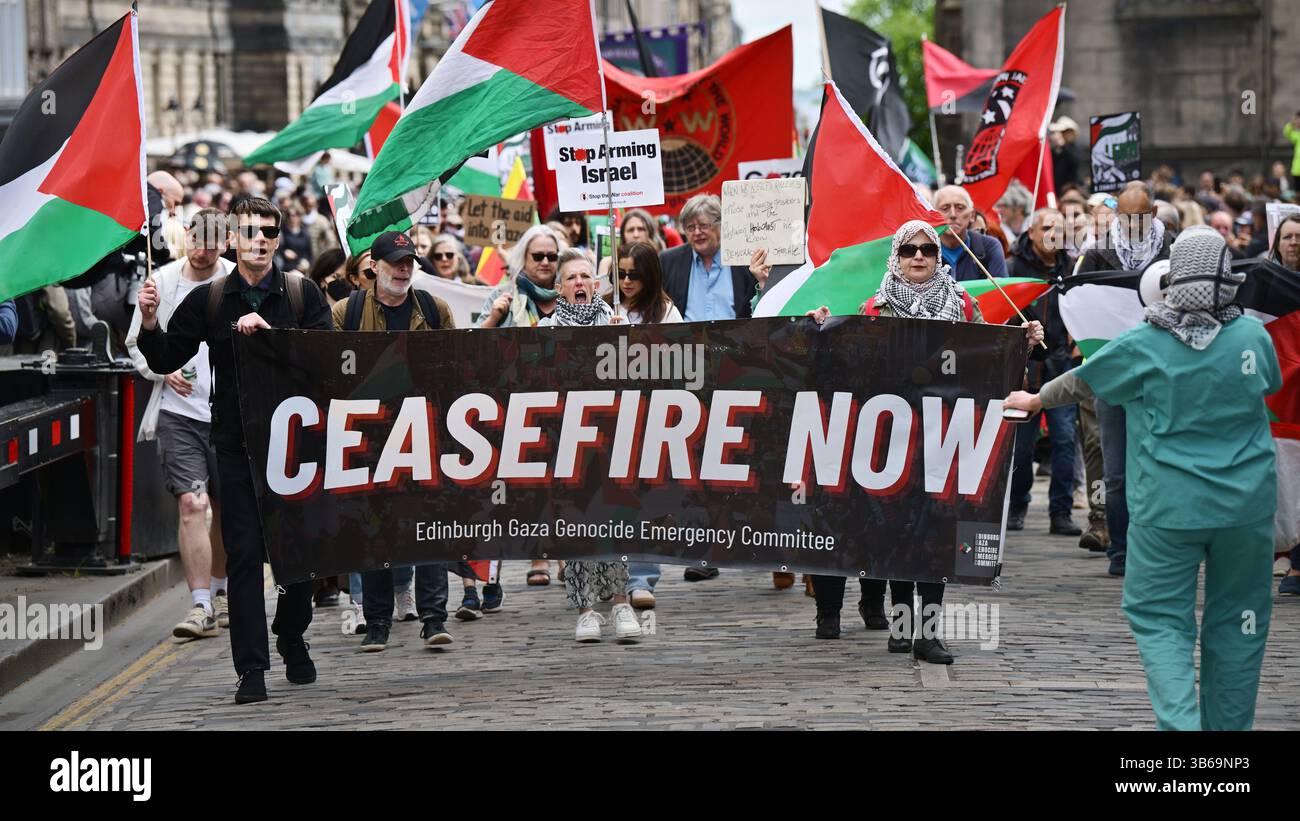 Edinburgh Scotland, UK 03 May 2025. Edinburgh May Day 2025 celebration ...