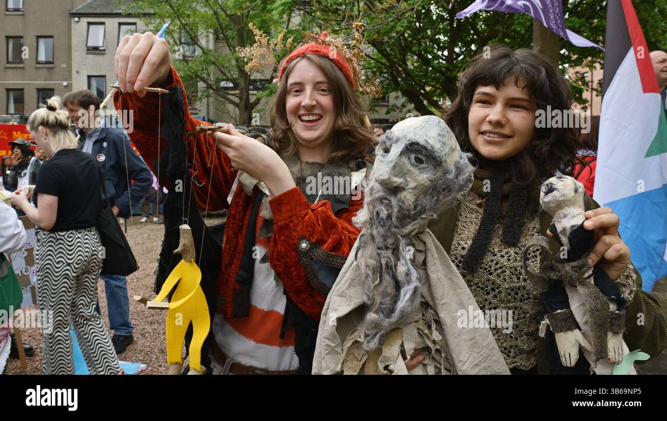 Edinburgh Scotland, UK 03 May 2025. Edinburgh May Day 2025 celebration ...
