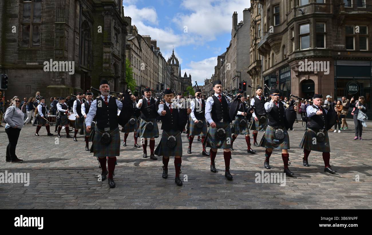 Edinburgh Scotland, UK 03 May 2025. Edinburgh May Day 2025 celebration ...
