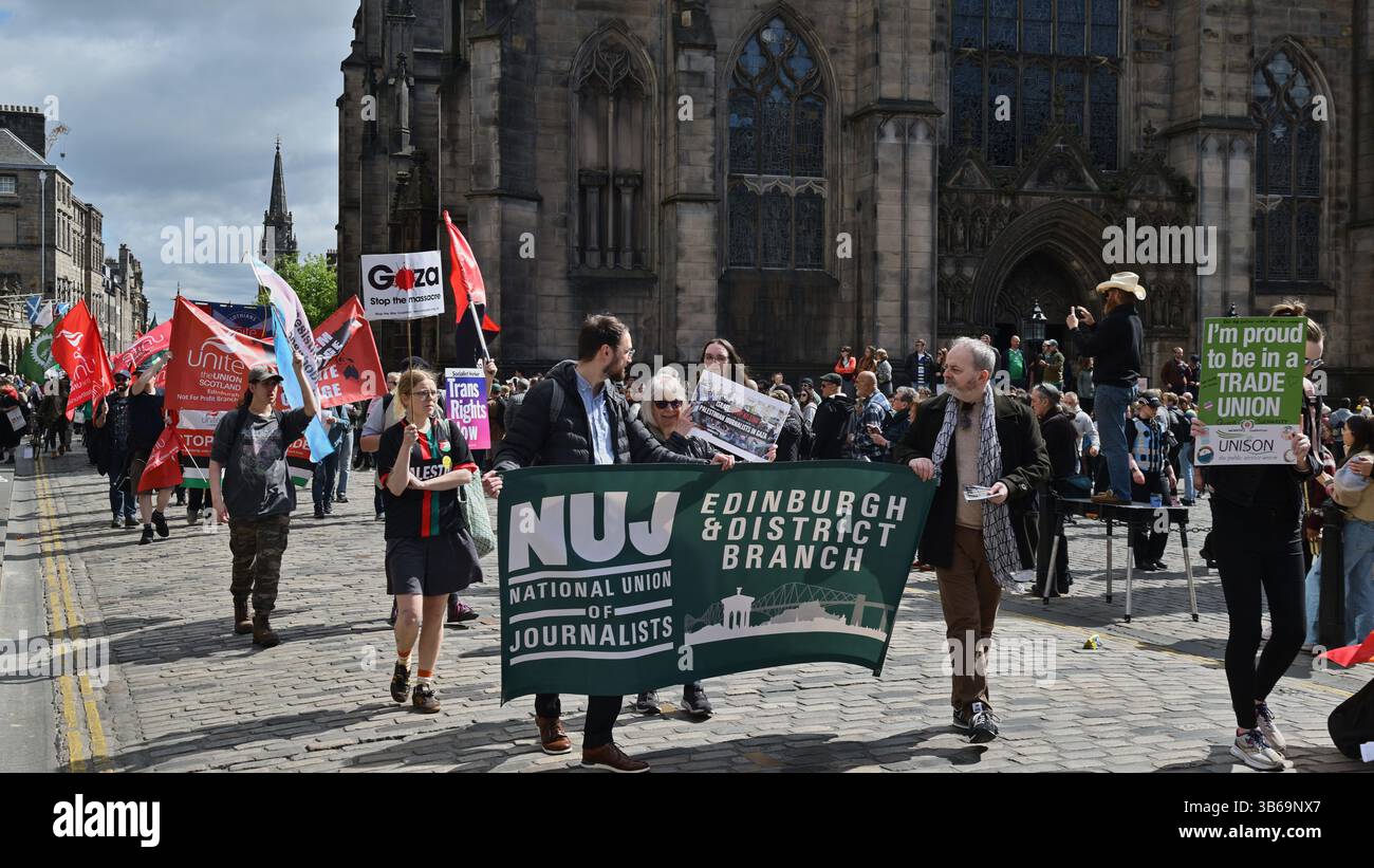 Edinburgh Scotland, UK 03 May 2025. Edinburgh May Day 2025 celebration ...