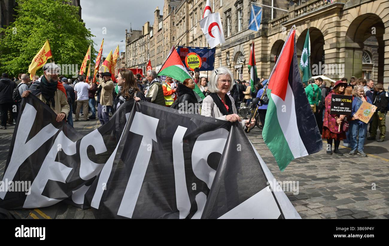 Edinburgh Scotland, UK 03 May 2025. Edinburgh May Day 2025 celebration ...
