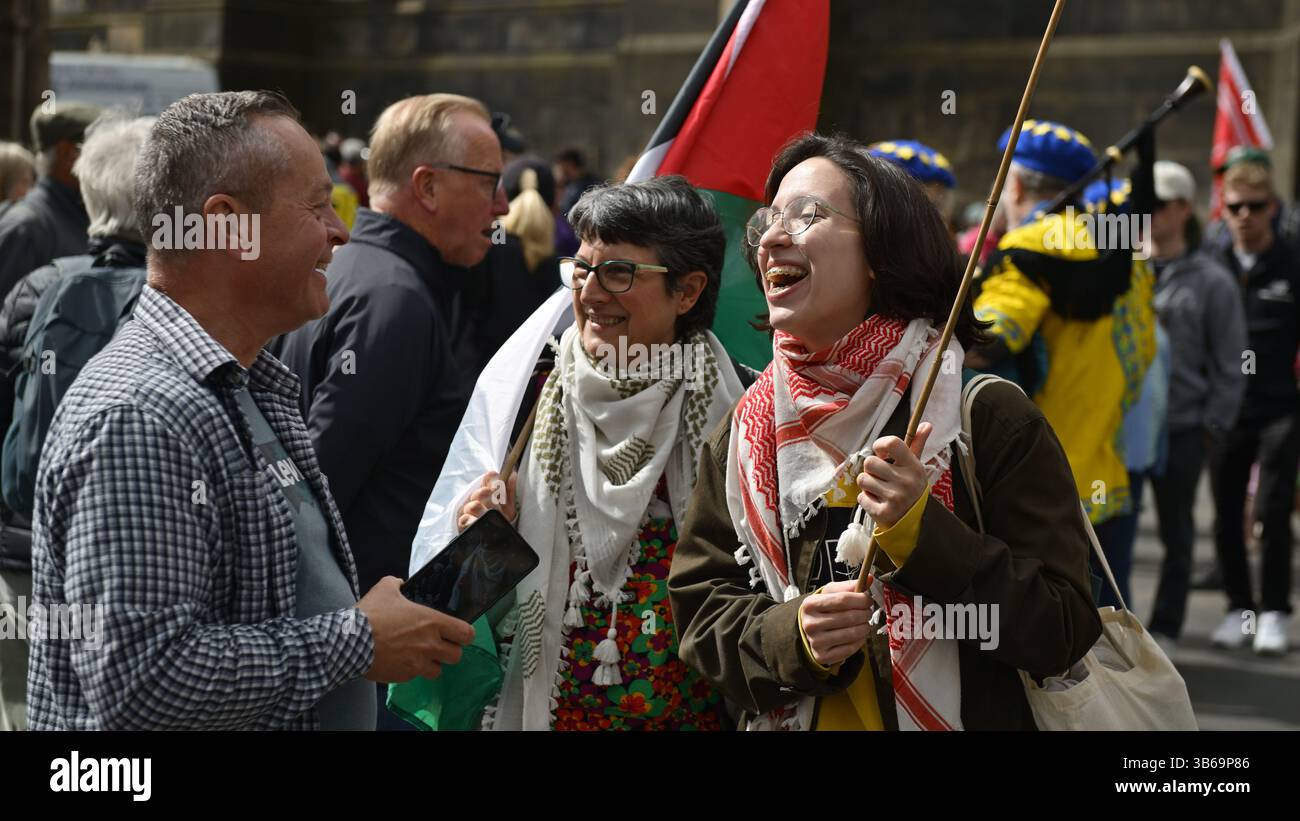 Edinburgh Scotland, UK 03 May 2025. Edinburgh May Day 2025 celebration ...