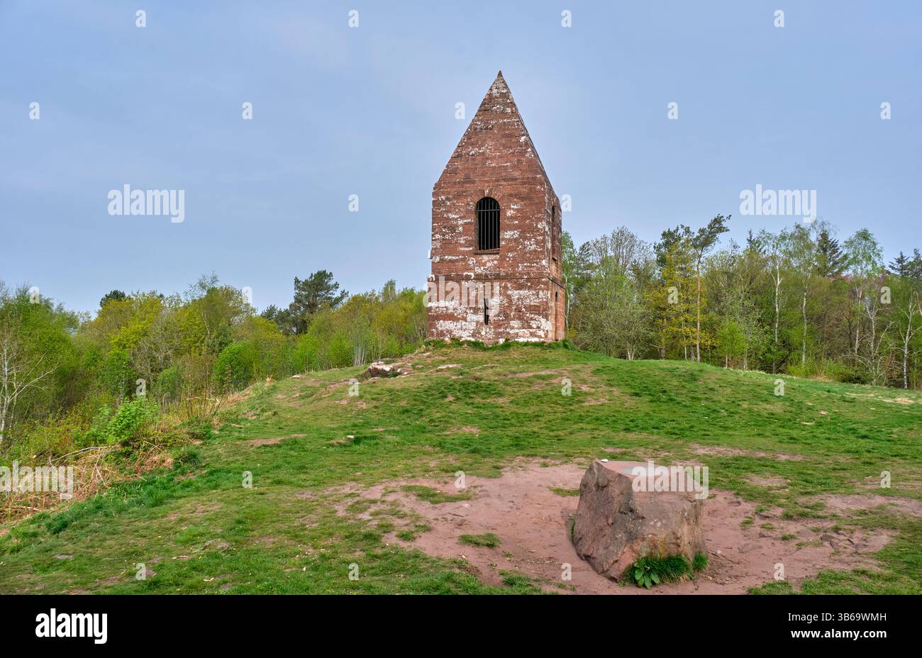 Beacon Tower, Beacon Hill, Penrith, Cumbria Stock Photo - Alamy