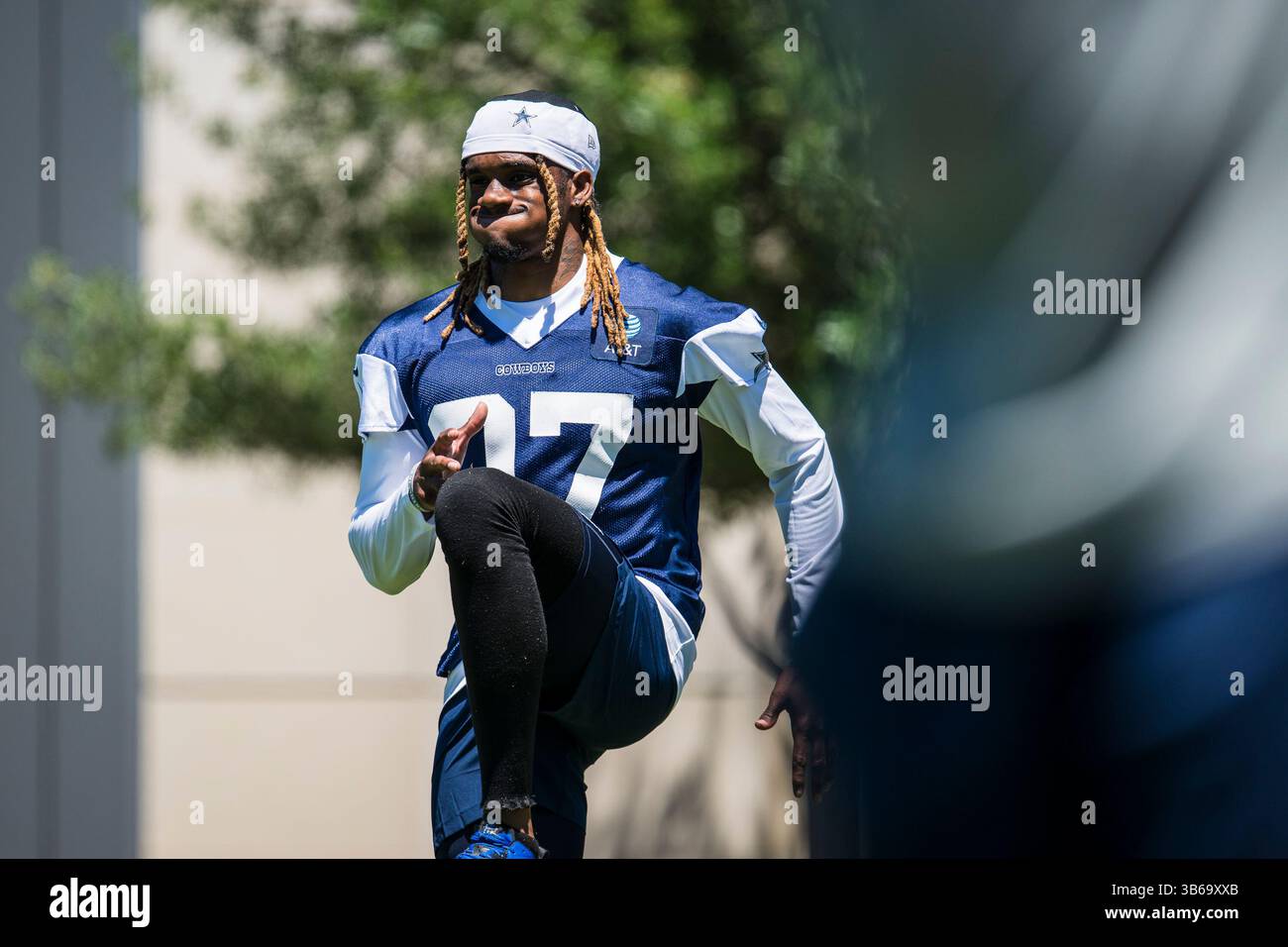 Dallas Cowboys' Shavon Revel runs a drill during the NFL football team's rookie camp, Saturday ...