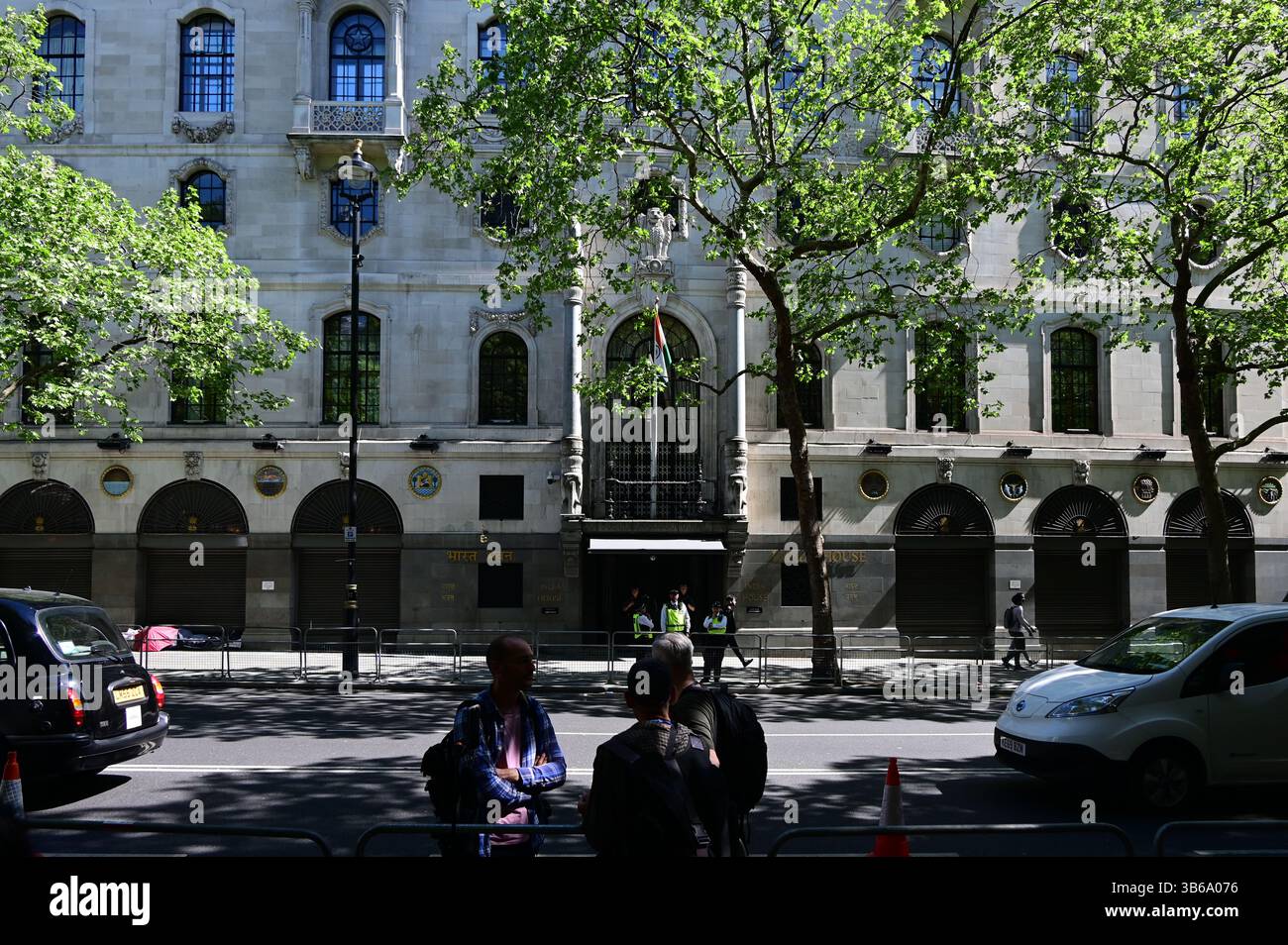 LONDON, UK. 3rd May, 2025. Indian high commission London, UK. (Photo by ...