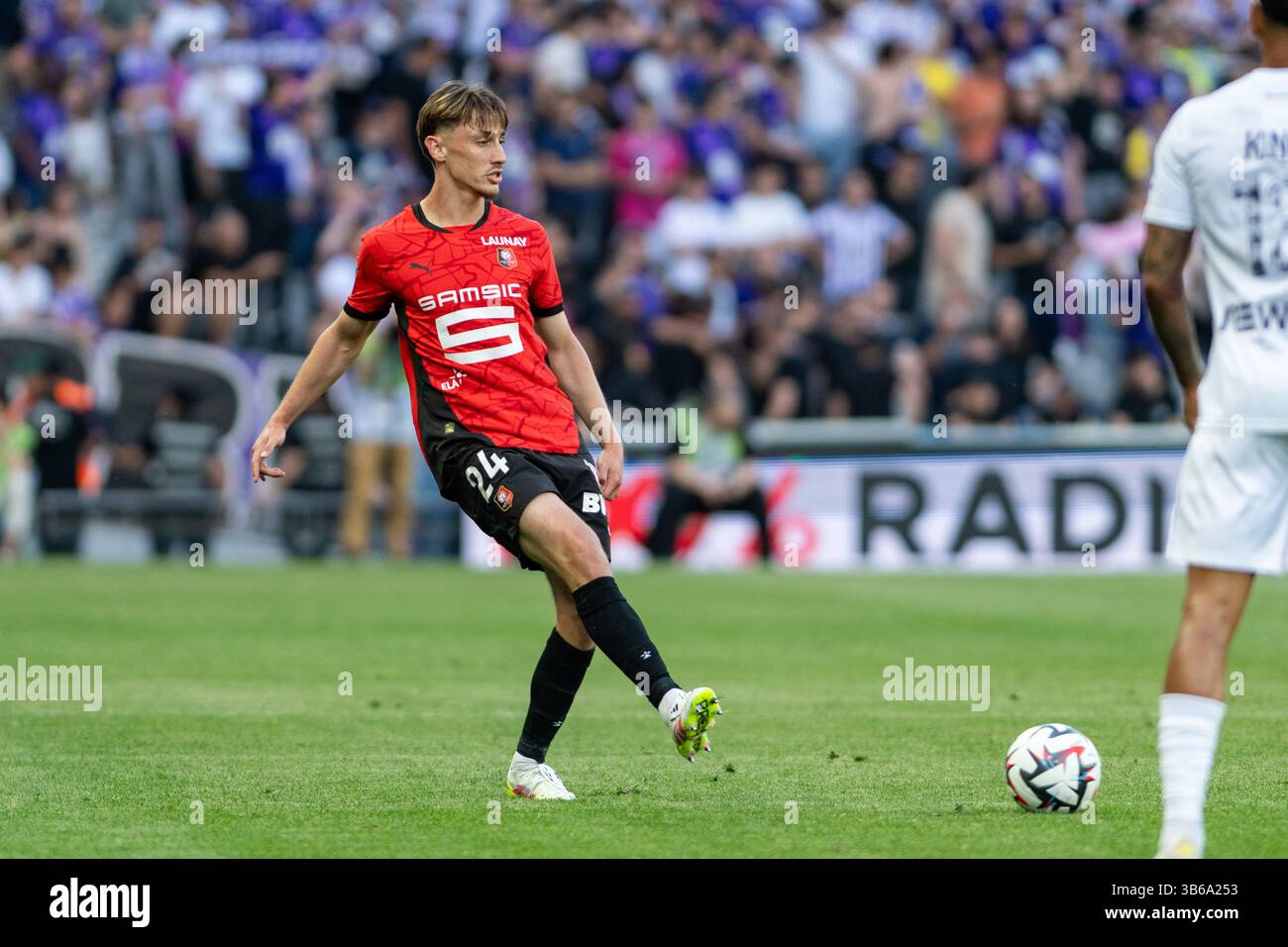 Anthony Rouault of Rennes during the French championship Ligue 1 ...