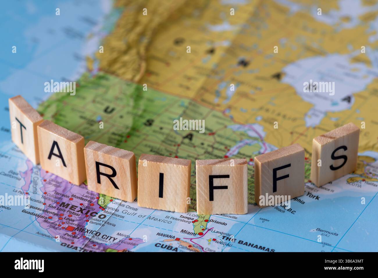 Us mexico canada tariff hi-res stock photography and images - Alamy