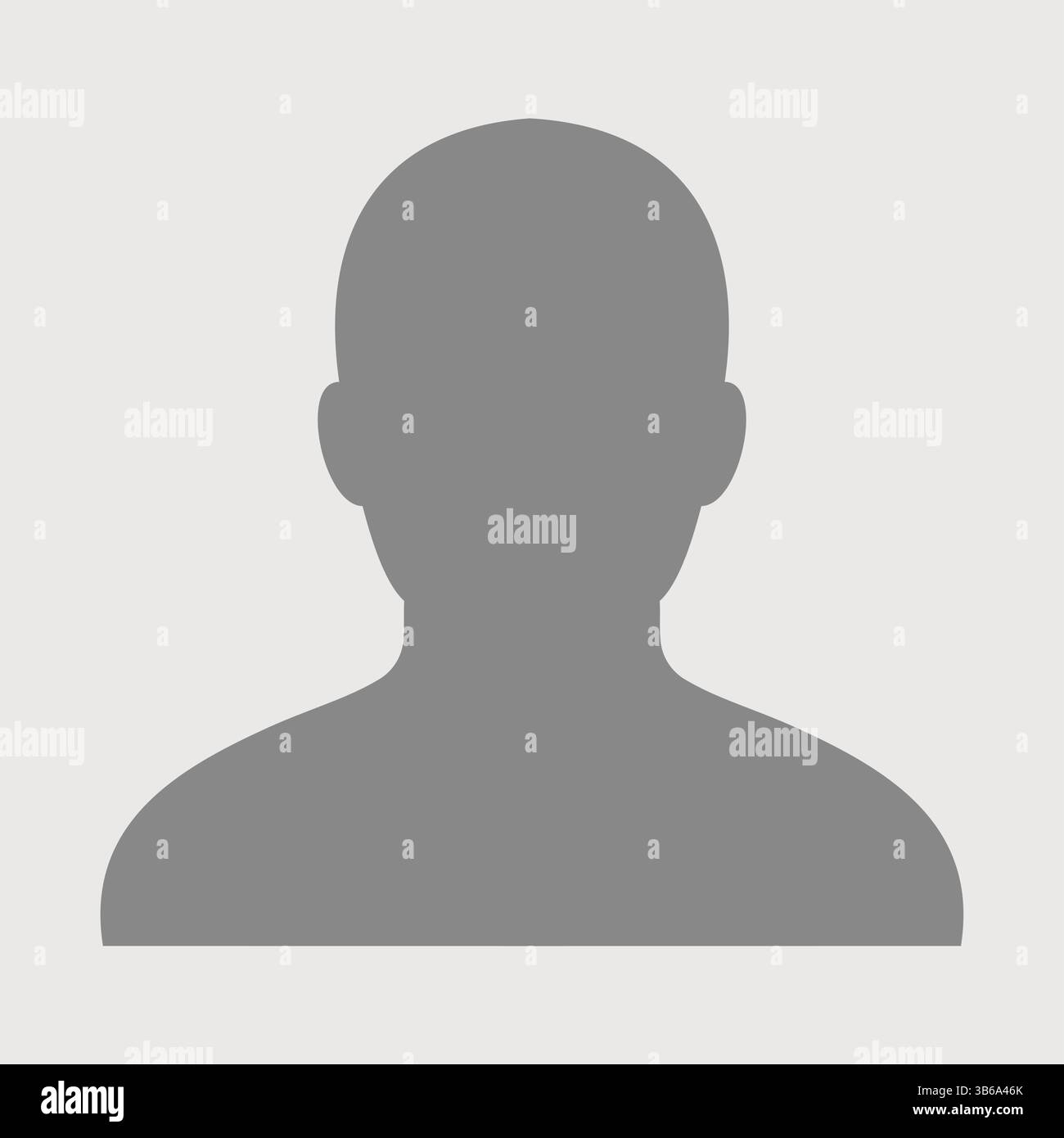 Default avatar profile icon. Gray placeholder. Vector illustration ...