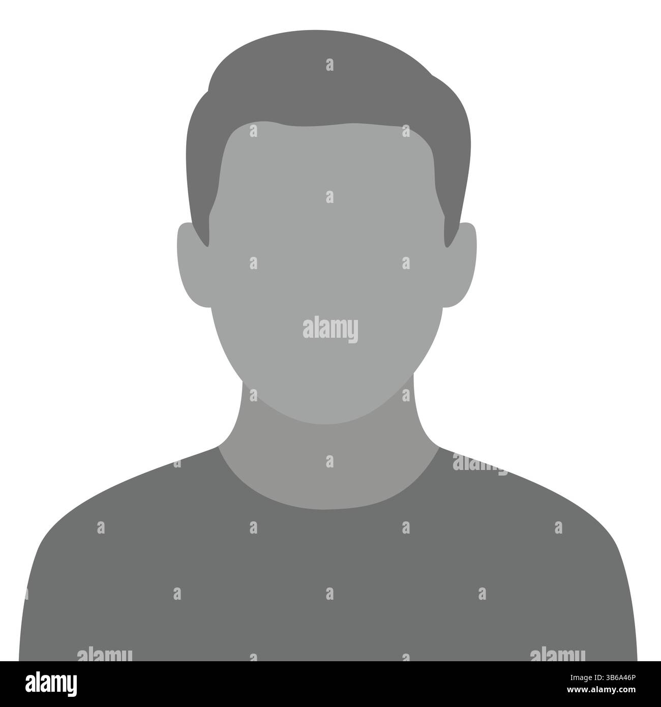 Default avatar profile icon. Gray placeholder. Vector illustration ...