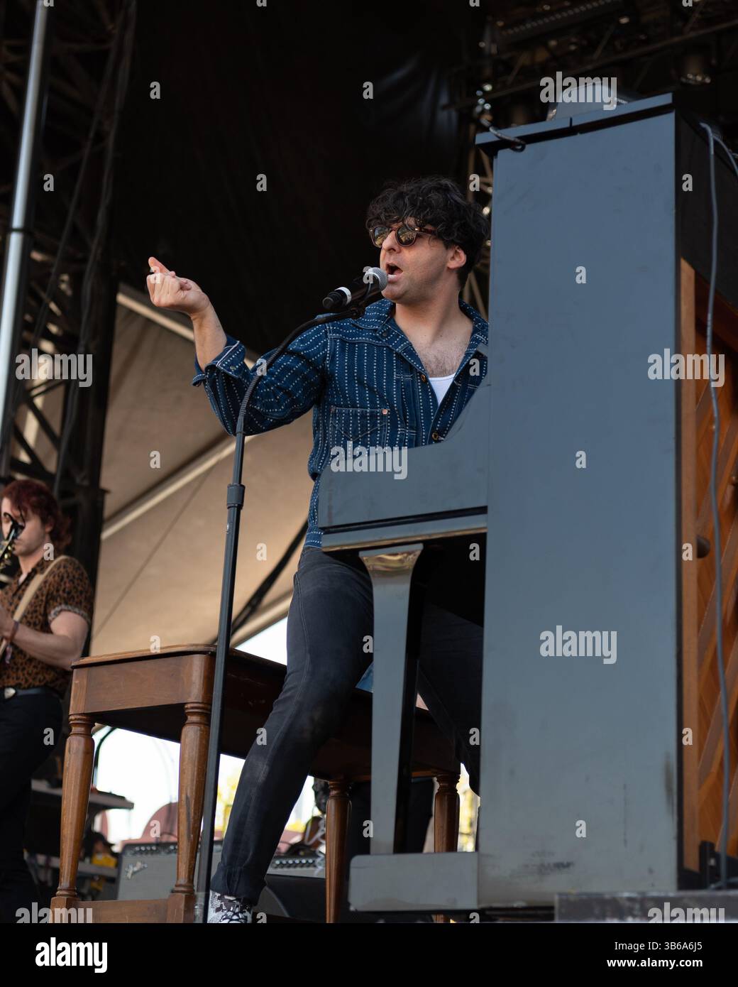 July 9, 2022, Pasadena, California, USA: ADAM WEINER of Low Cut Connie ...