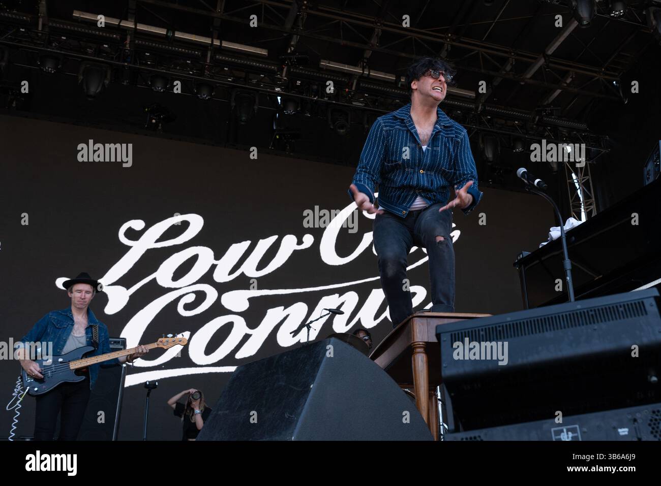 July 9, 2022, Pasadena, California, USA: ADAM WEINER of Low Cut Connie ...