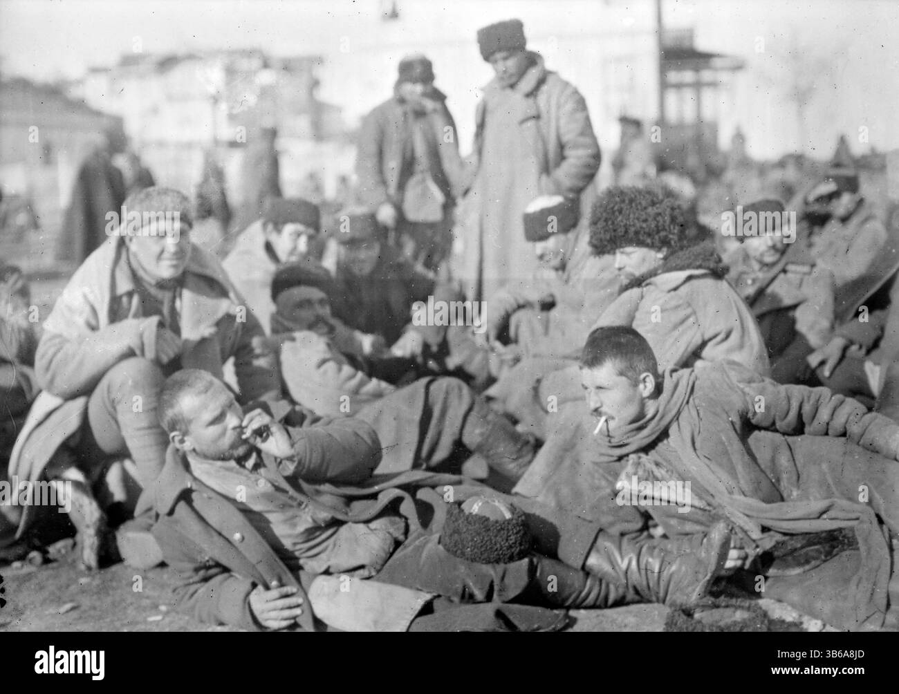 Russian horizontal Black and White Stock Photos & Images - Alamy