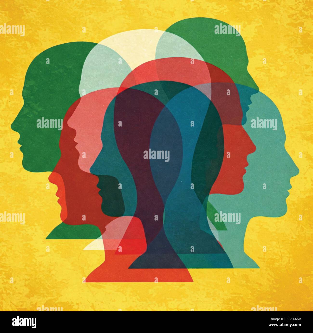 Bright red heads Stock Vector Images - Alamy