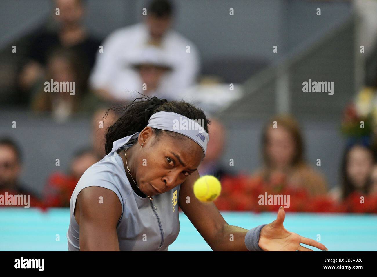 May 3, 2025, Madrid, Madrid, Spain: COCO GAUFF of USA during her match ...