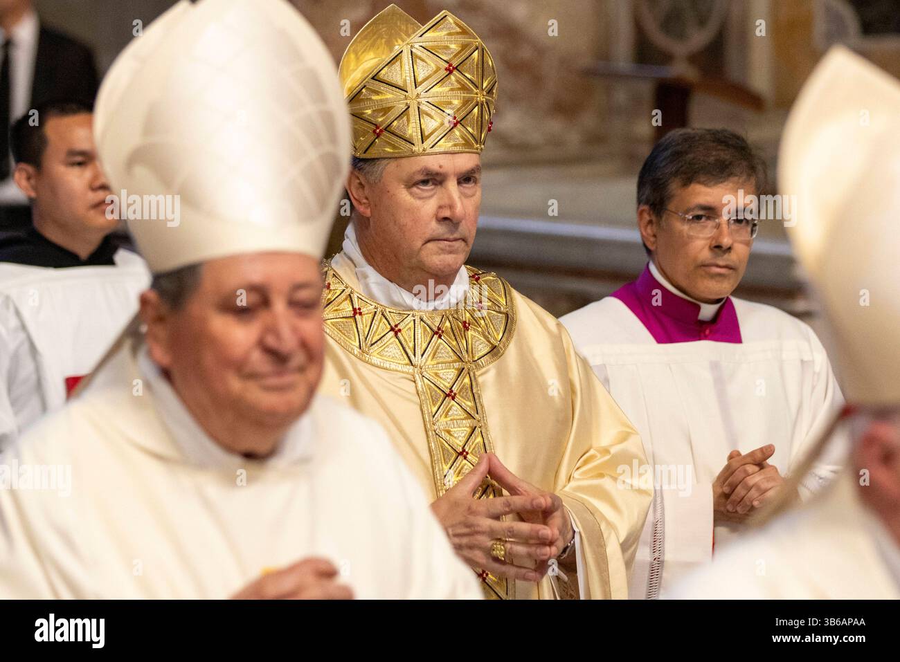 Aftermath of the death of Pope Francis at the Vatican Cardinal Angel ...