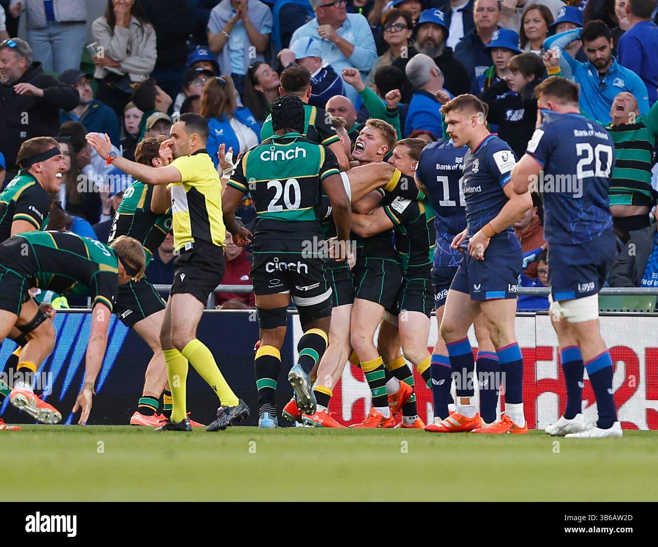 Aviva Stadium, Dublin, Ireland. 3rd May, 2025. Investec Champions Cup ...