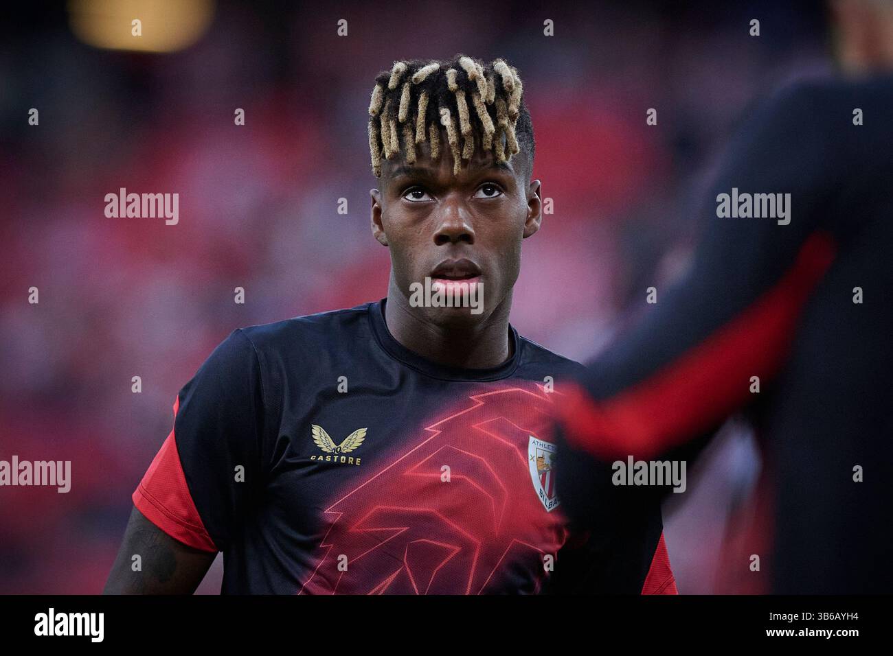 Bilbao, Spain. 01st May, 2025. Athletic Club's Nico Williams during ...