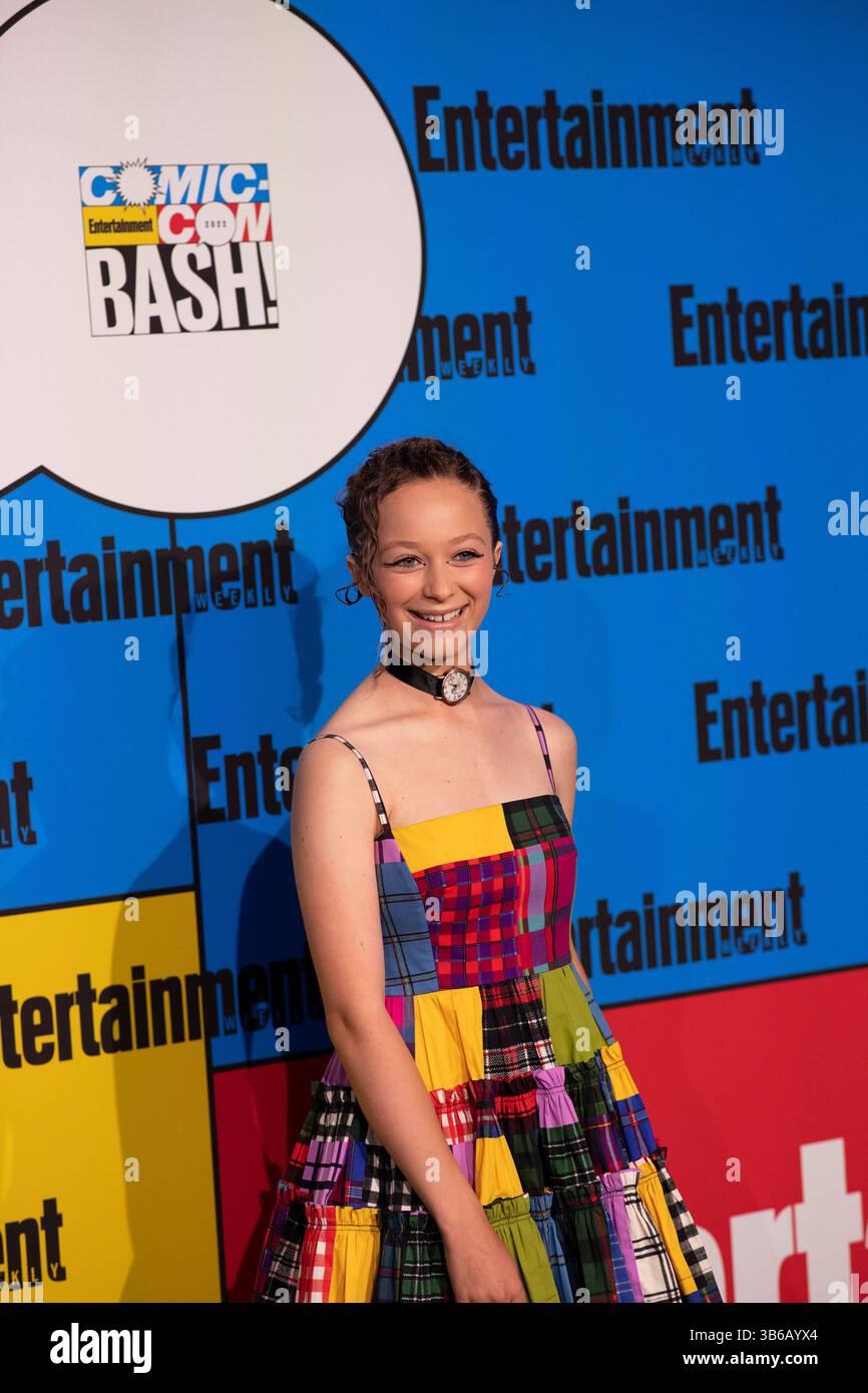 July 23, 2022, San Diego, California, USA: SOFIA ROSINSKY on the red ...