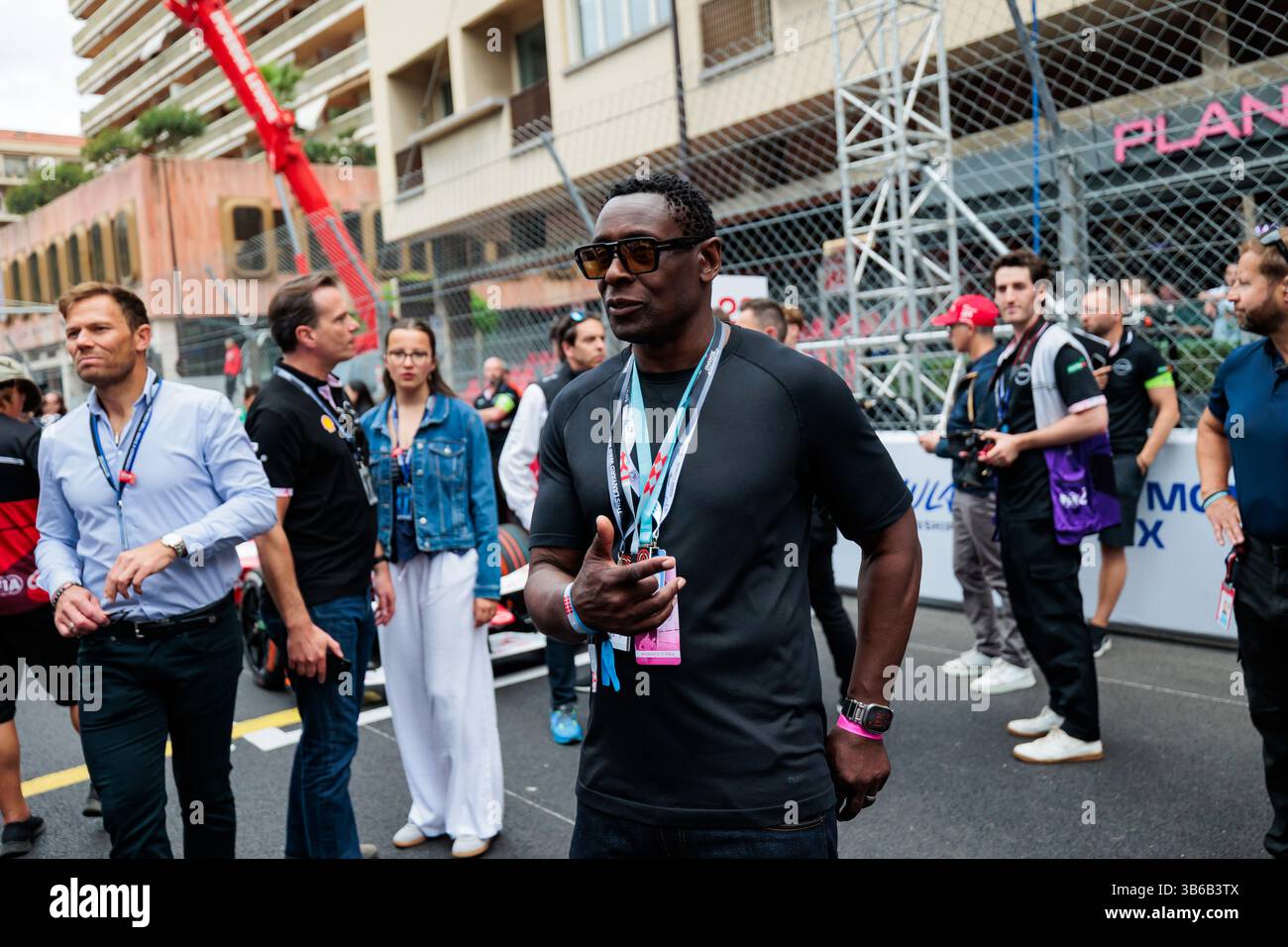 David Harewood, actor, portrait , grille de depart, starting grid ...