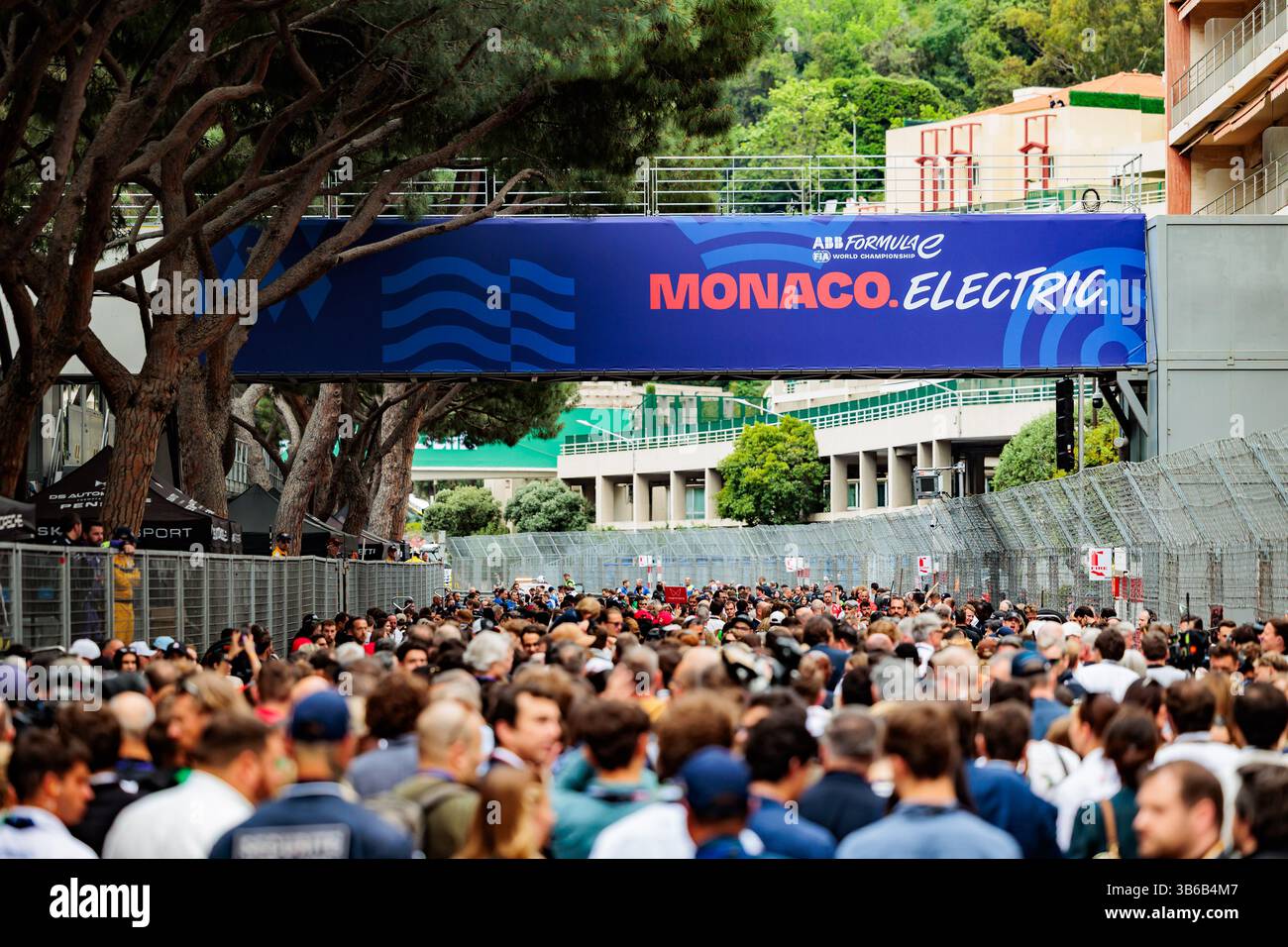 ABB VIP Gridwalk , grille de depart, starting grid during the Monaco ...
