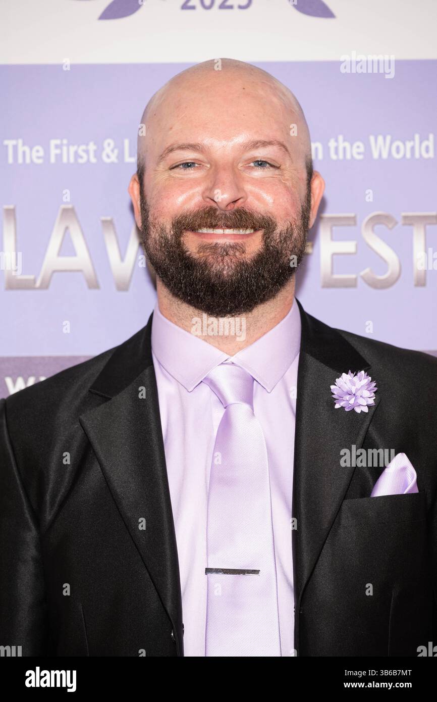 Actor / Host Justin Morck attends 16th LA Web Series Festival Award ...