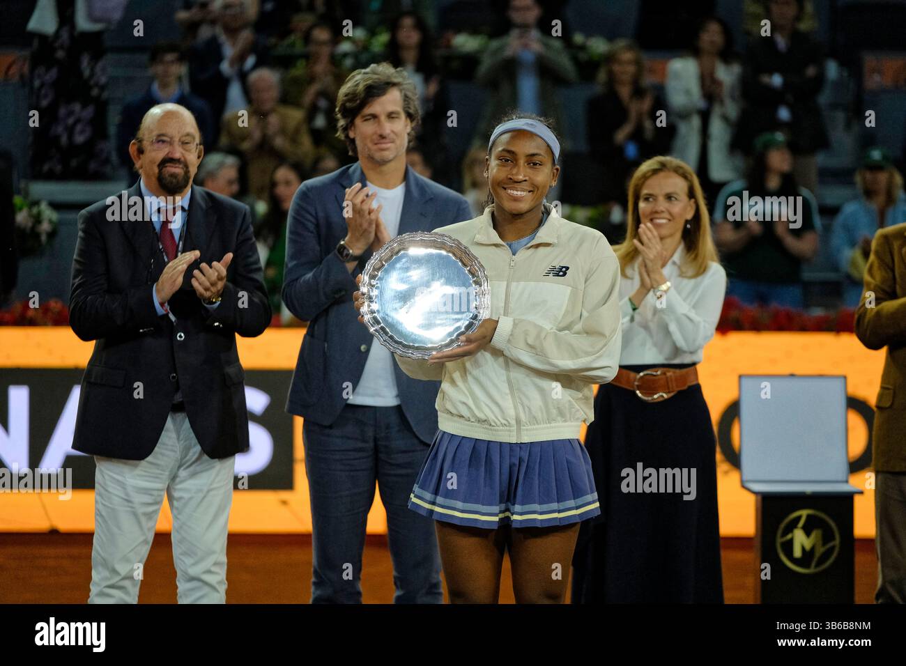 Madrid, Spain. 03th May, 2025. Tennis, Mutua Madrid Open tennis WTA ...