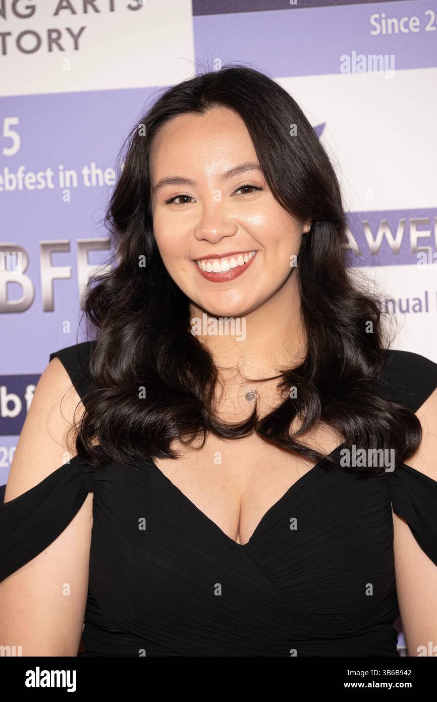 Los Angeles, USA. 02nd May, 2025. Sound Tech Emily Corona attends 16th LA Web Series Festival ...