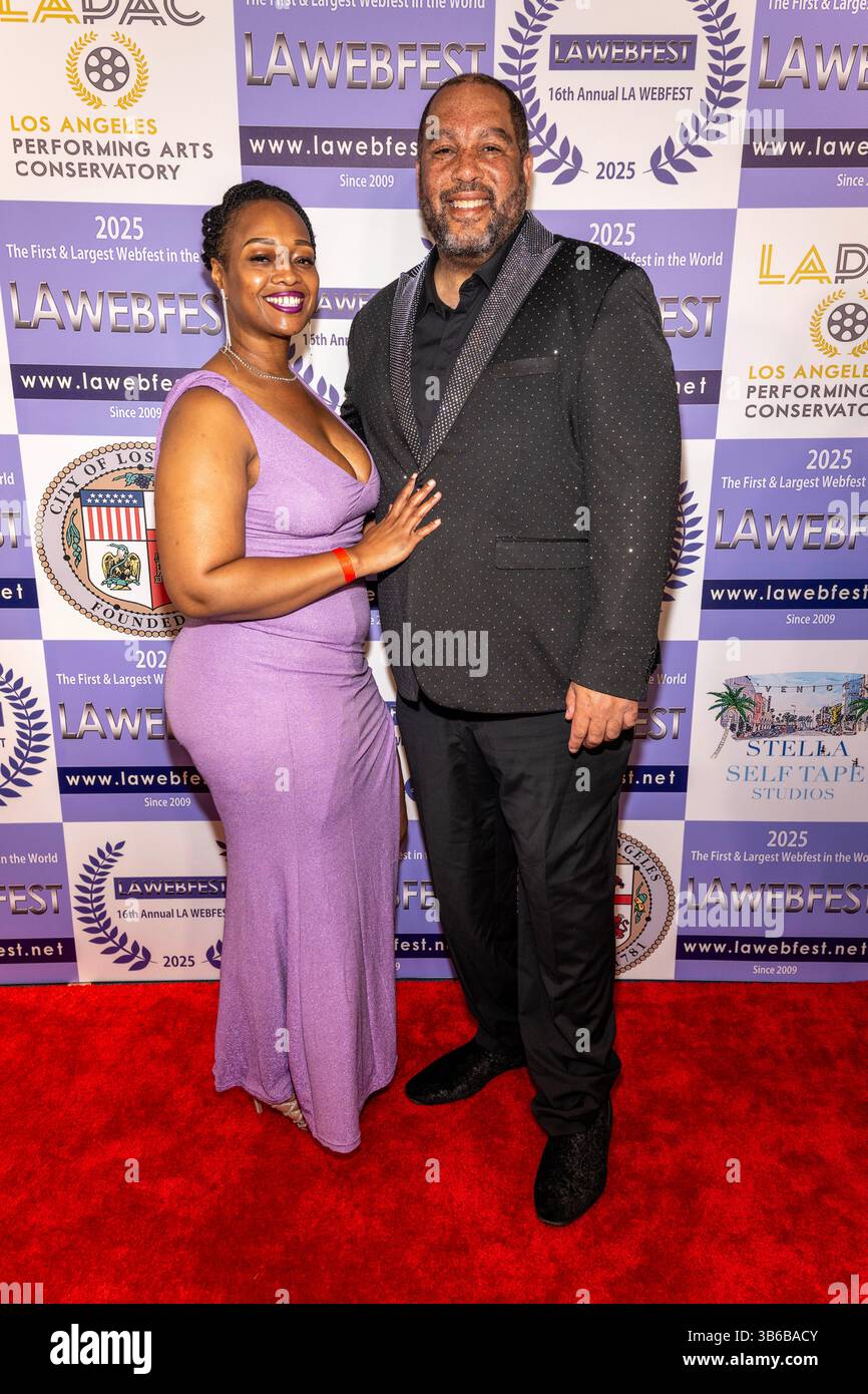 Los Angeles, USA. 02nd May, 2025. Director Angel Terrell, Producer ...