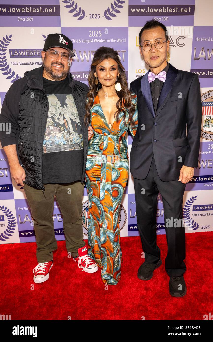 Los Angeles, USA. 02nd May, 2025. Director Jonathan Pezza, Actress ...