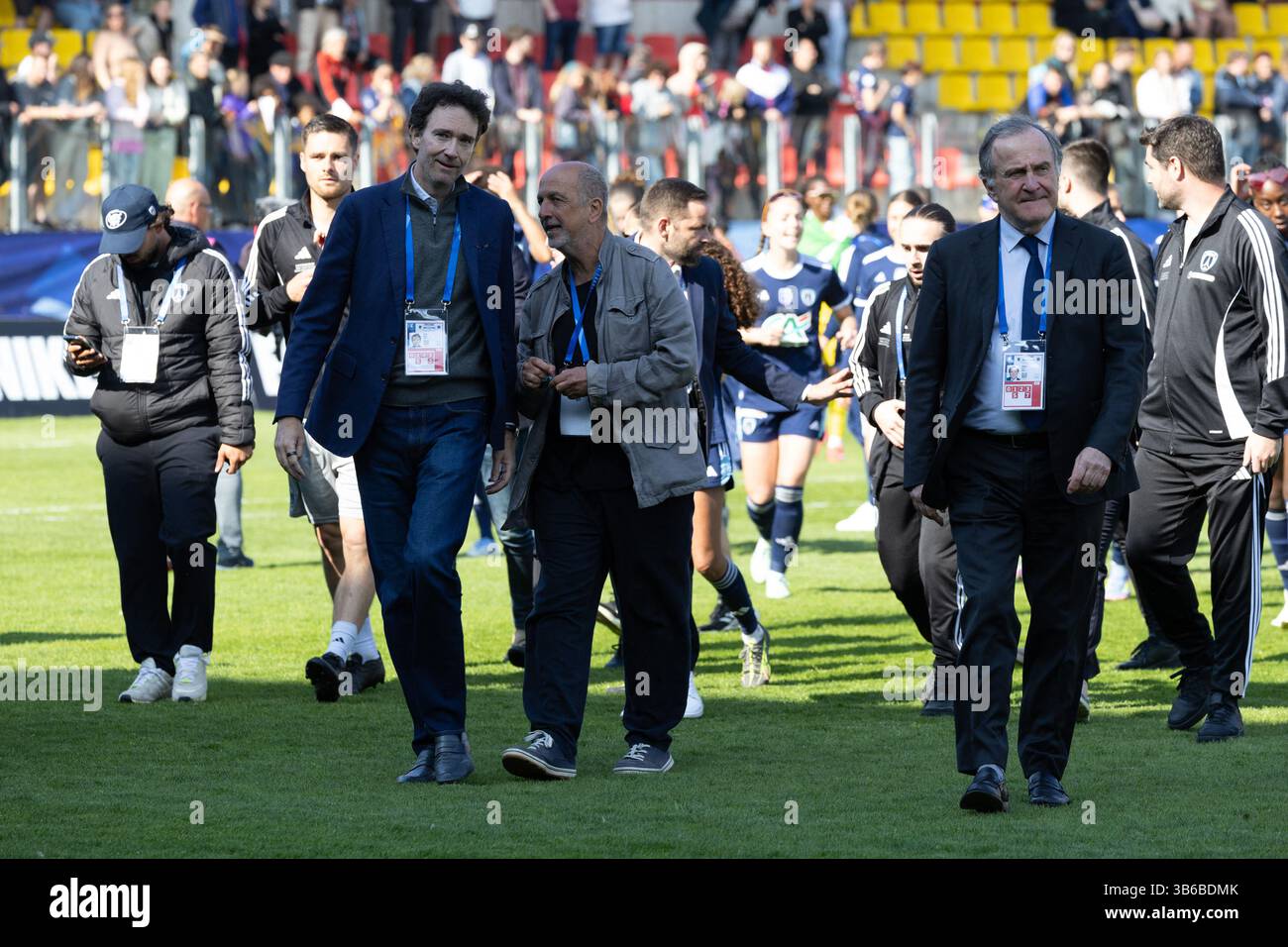 Calais, France. 03rd May, 2025. Representative of the Agache family ...