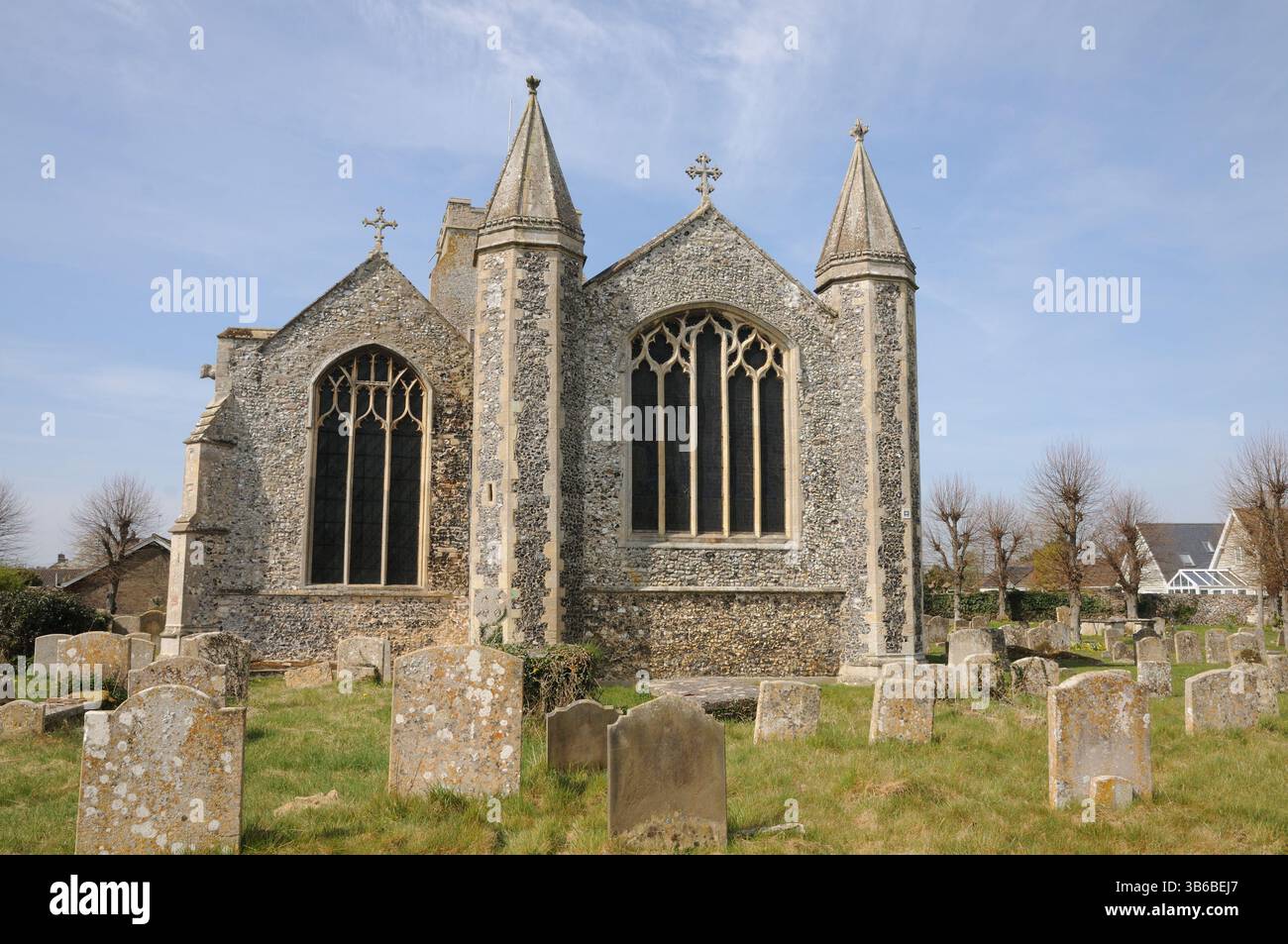 St Peter's Church, Brandon, Suffolk Stock Photo - Alamy