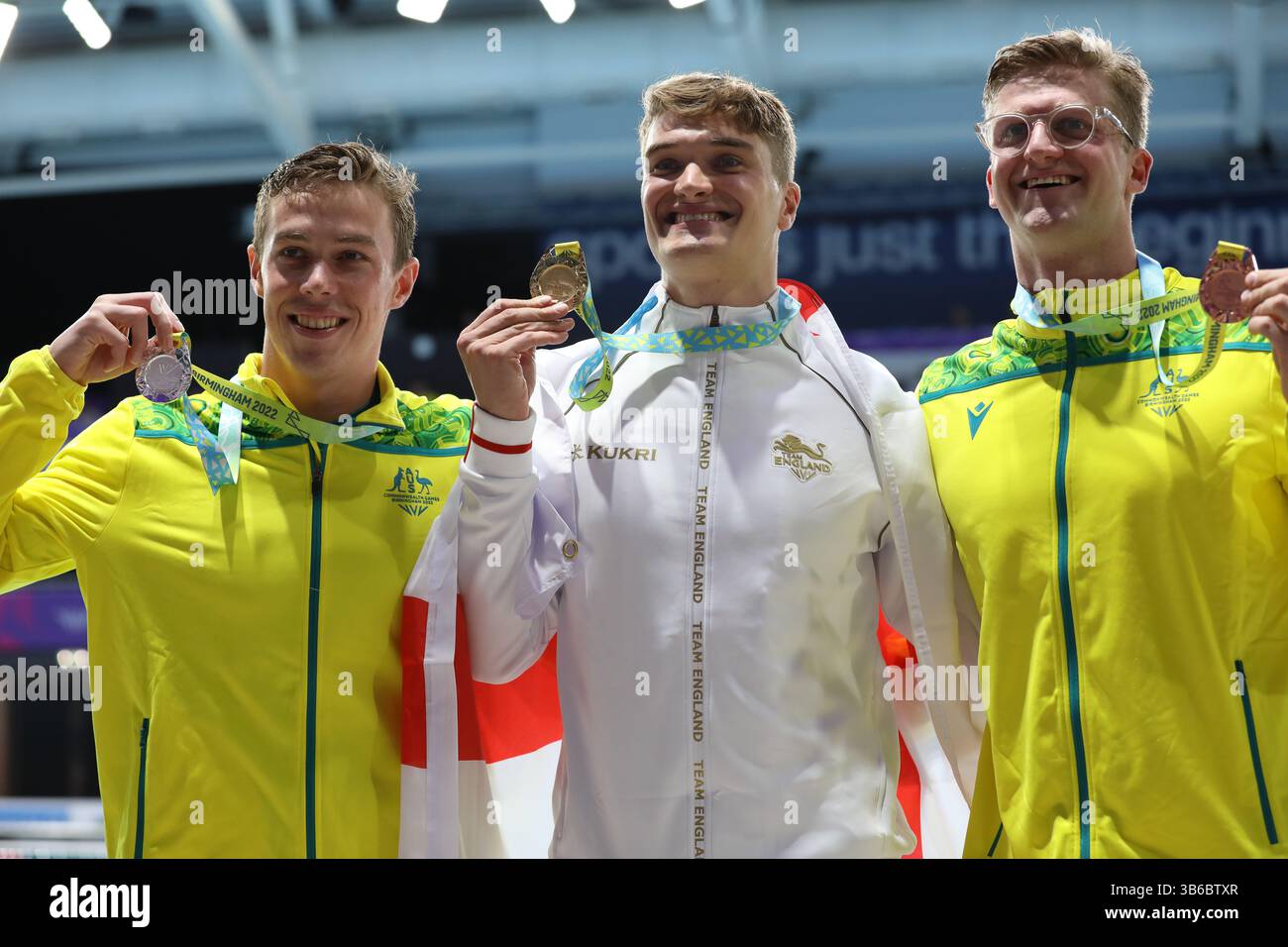 July 31, 2022, Birmingham, West Midlands, England: (L-R) ZAC STUBBLETY ...