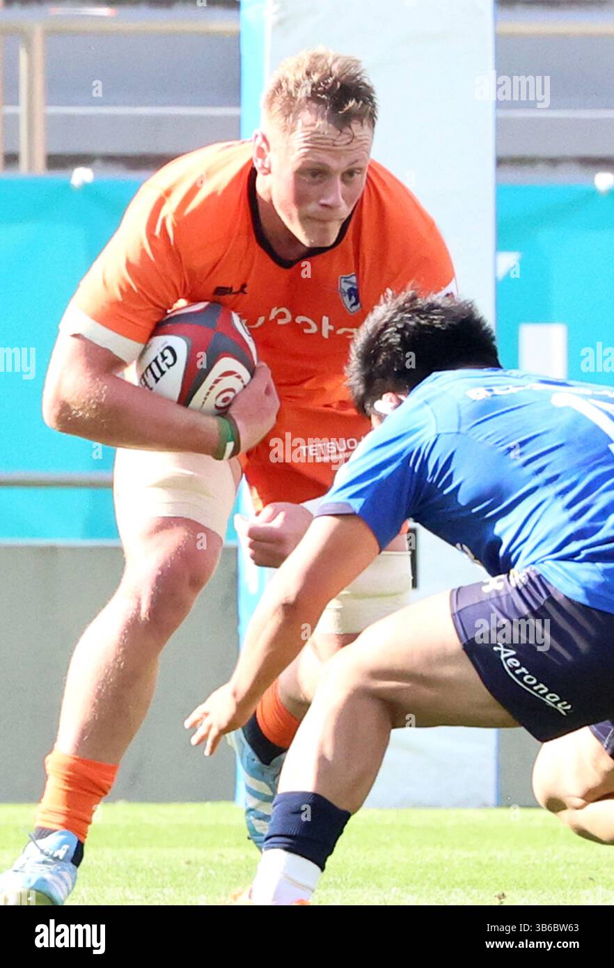 Tokyo, Japan. 3rd May, 2025. Kubota Spears Funabashi Tokyo-bay flanker ...