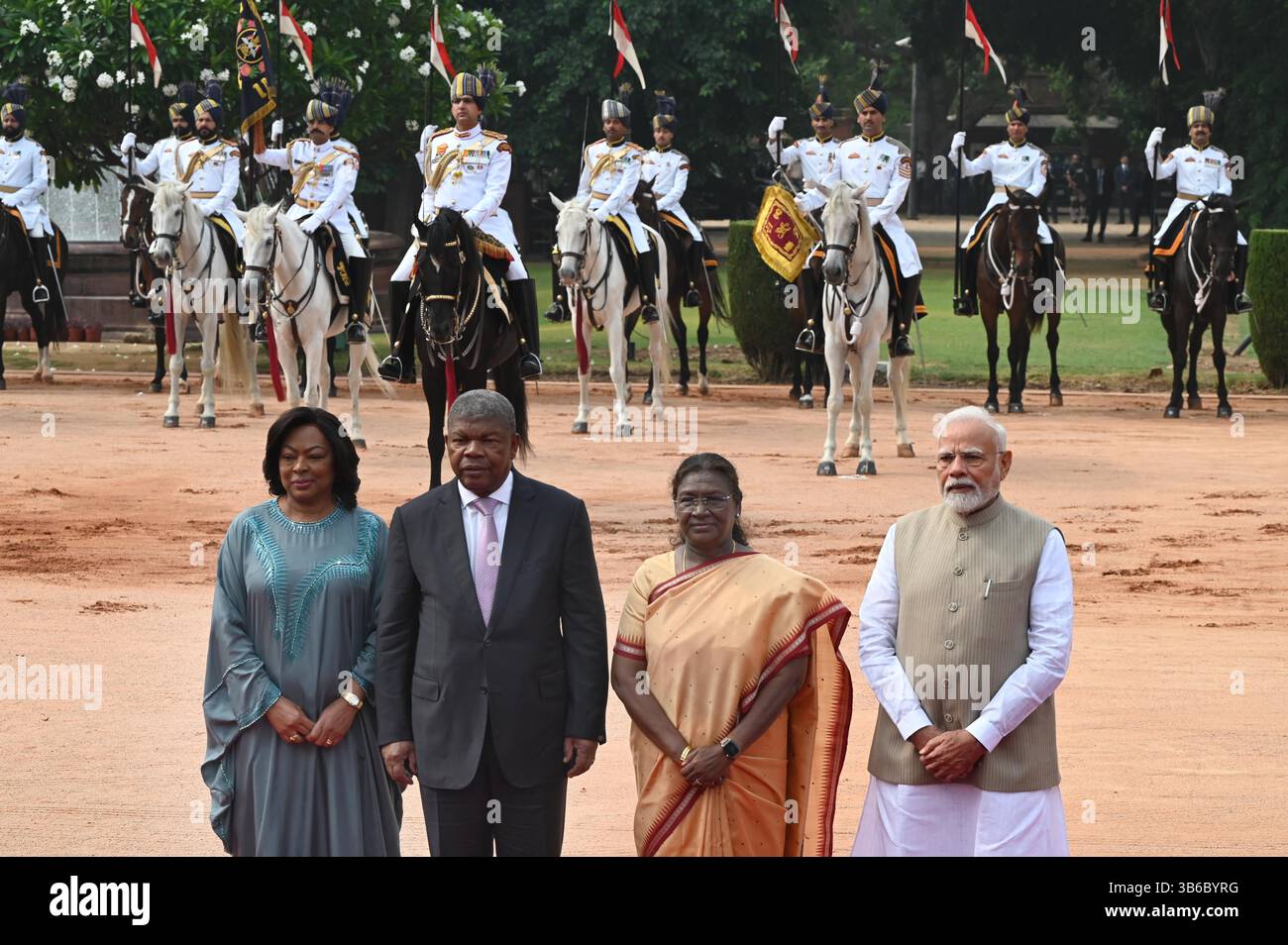 New Delhi, India. 03rd May, 2025. NEW DELHI, INDIA - MAY 3: Angola's ...