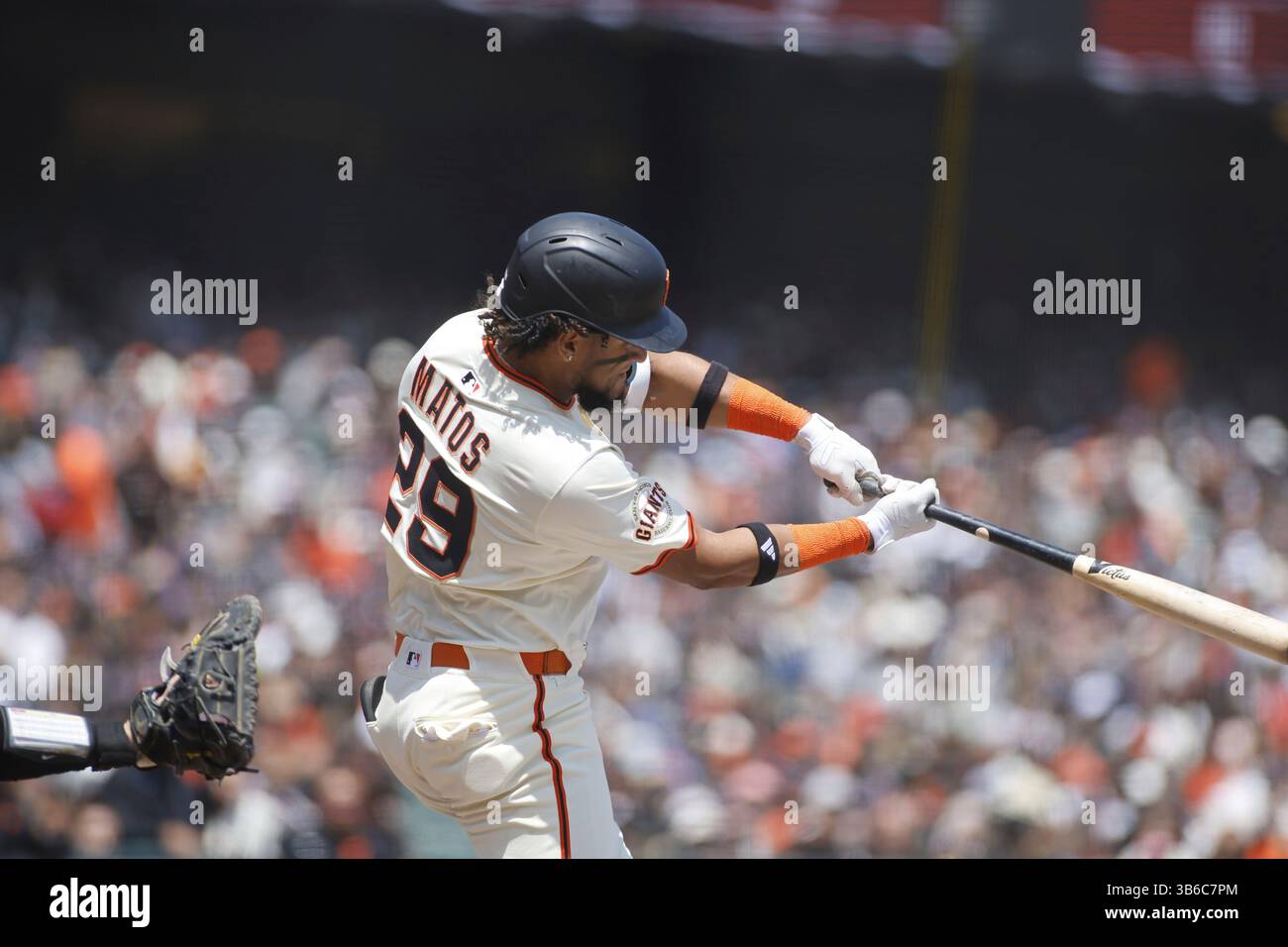 SAN FRANCISCO, CA - MAY 03: San Francisco Giants designated hitter Luis ...